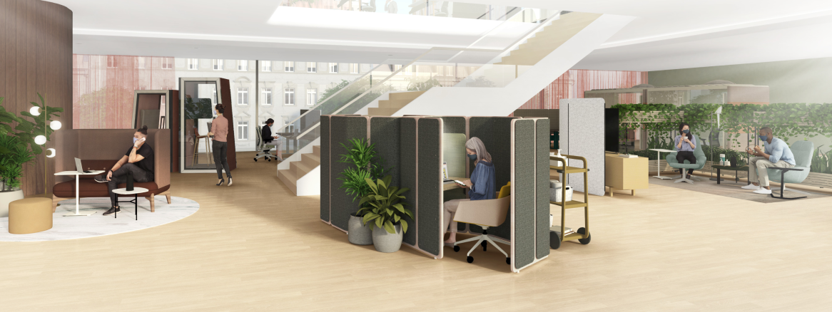 Design Ideas for Personal Spaces at Work Post-Pandemic | Steelcase