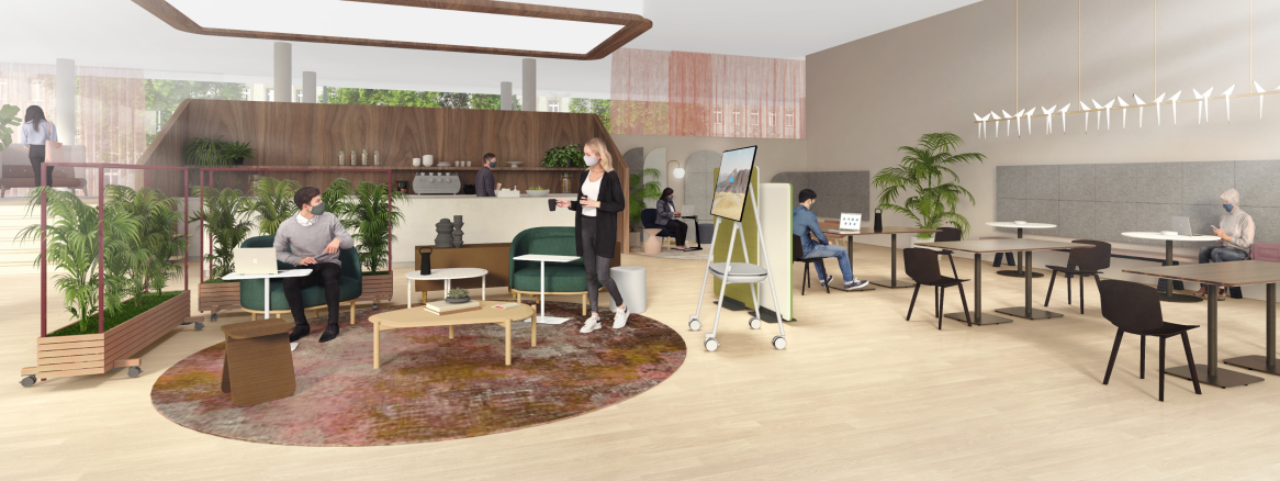 Improving the Design of Social Office Spaces Post-Pandemic | Steelcase