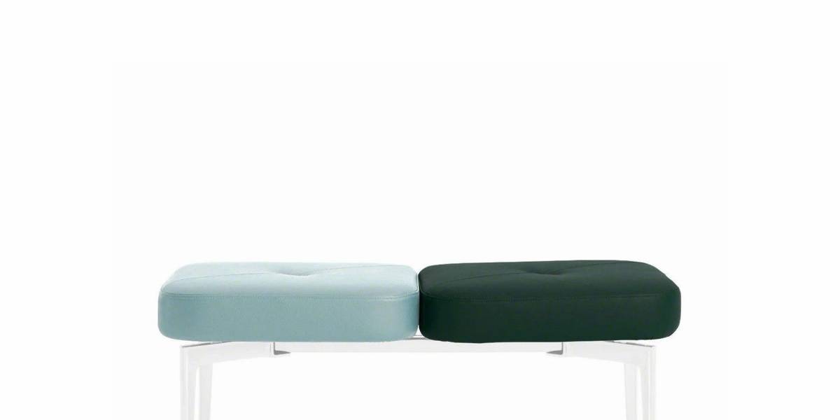Bassline Upholstered Office Bench Seating | Steelcase