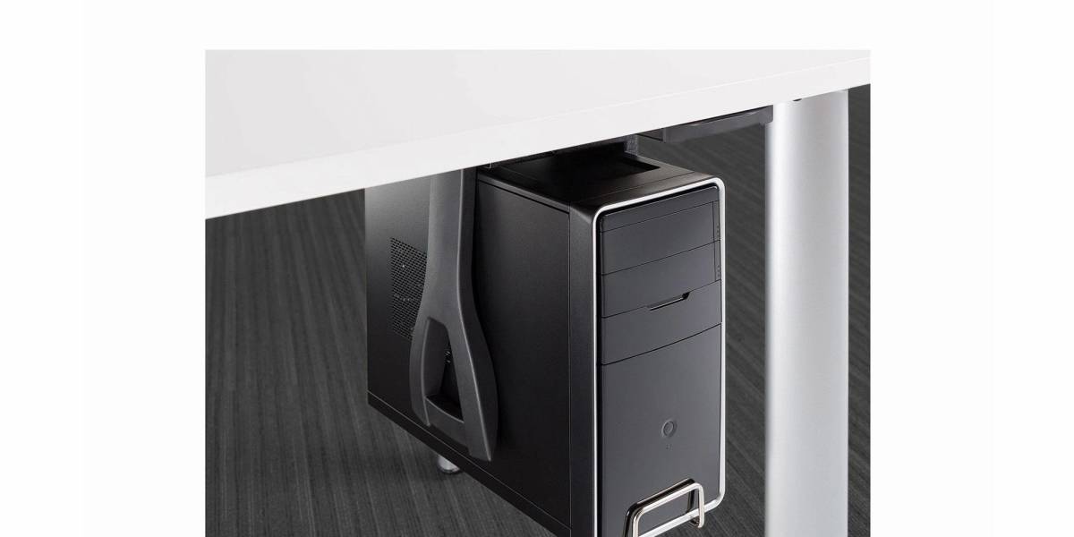 Vertical Locking CPU Holder | Steelcase