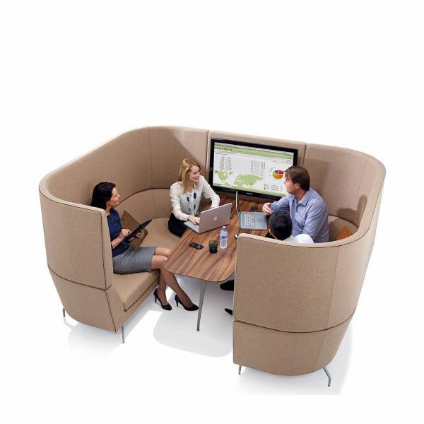 Collaborative Furniture for Open Office Space by Orangebox | Steelcase