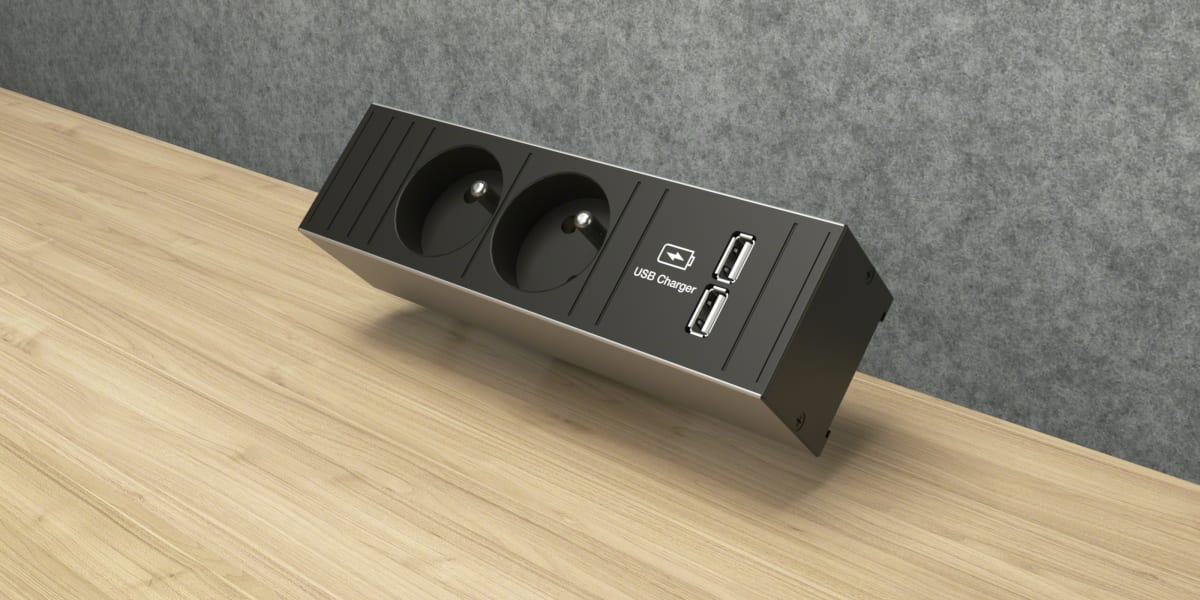 Steelcase Power Hub Desk Power Solutions - Steelcase