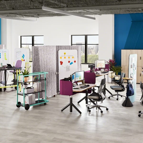 Height-Adjustable Desks & Sit Stand Workstations - Steelcase