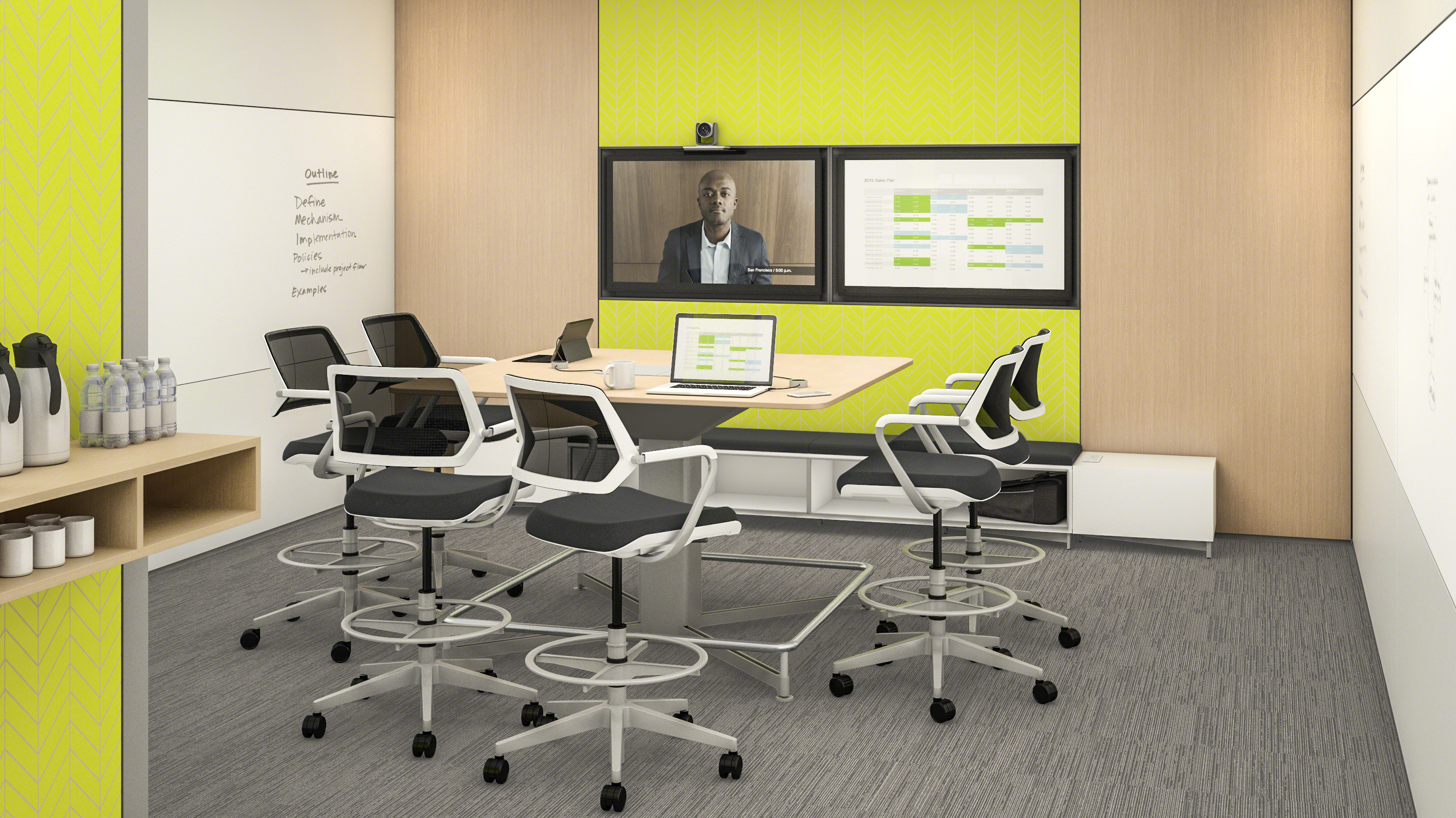 Resilient Workplace - Meeting Zone - Steelcase