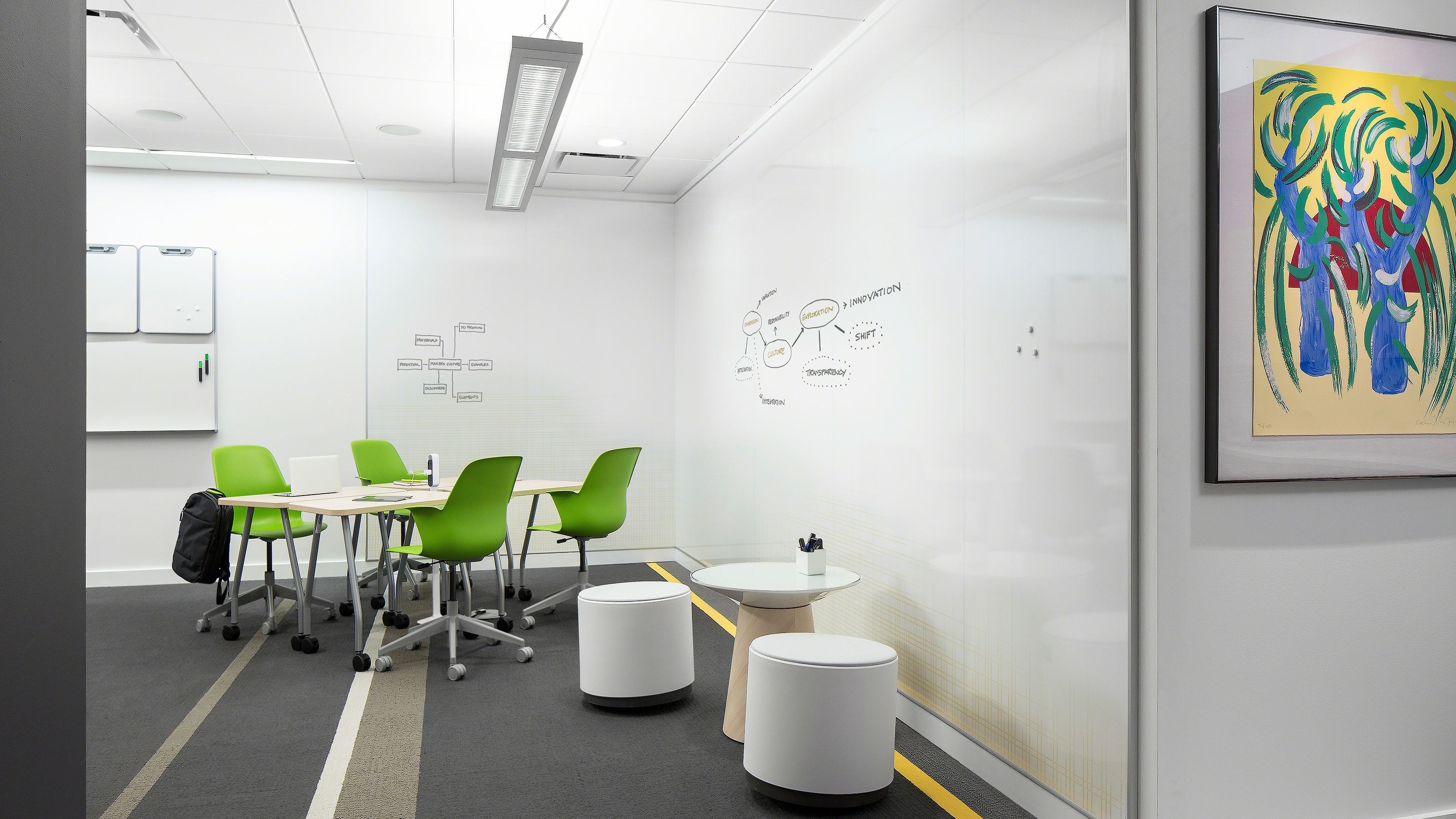Workwall Full Wall Whiteboard - Steelcase