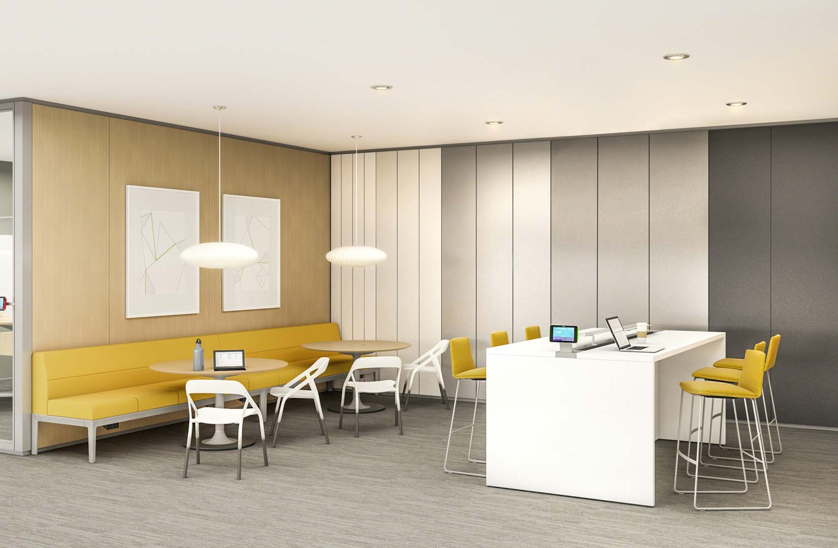 Office Cafeteria Ideas & Breakout Area Designs | Steelcase