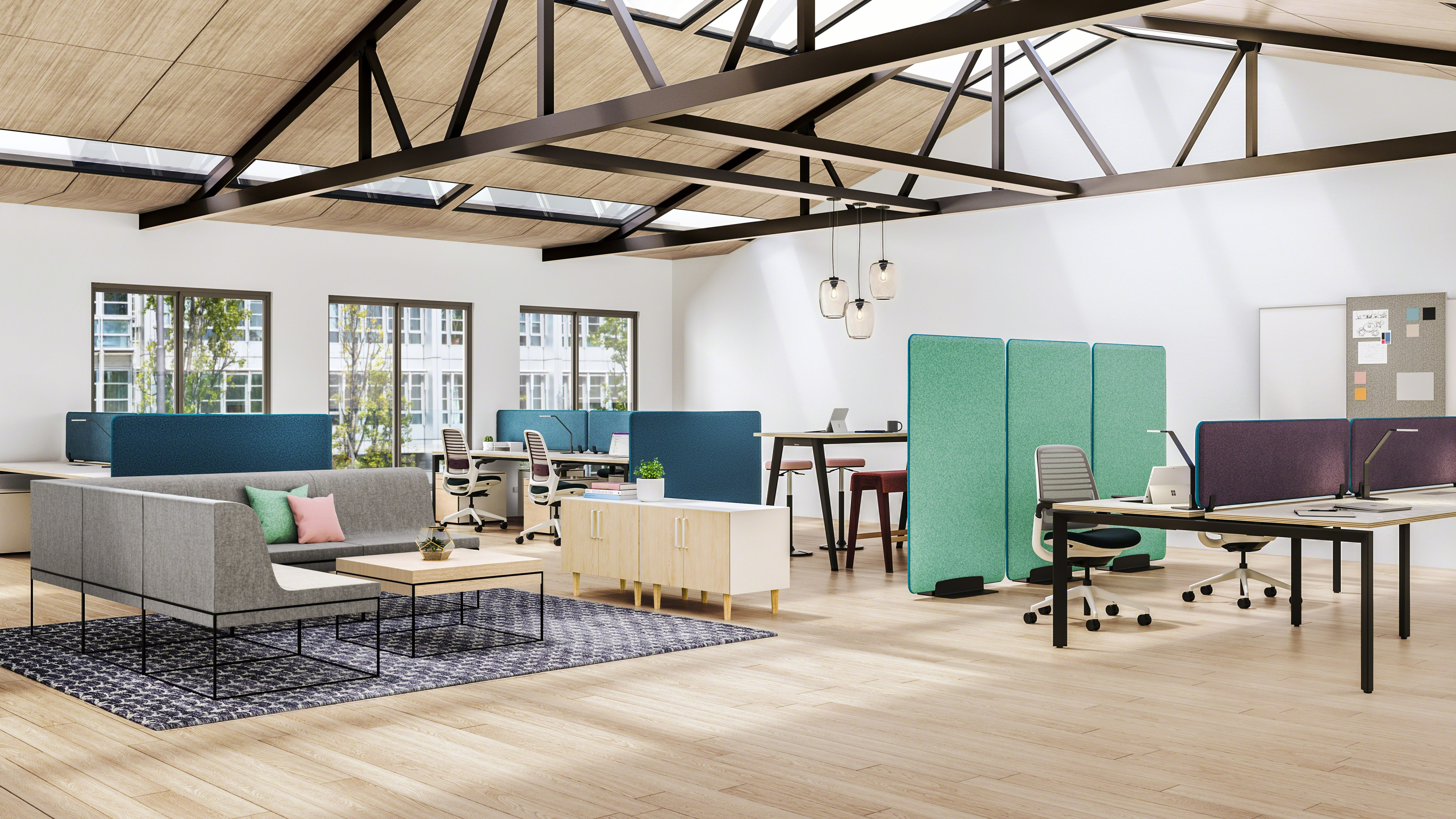 Divisio Acoustic Office & Privacy Screen - Steelcase