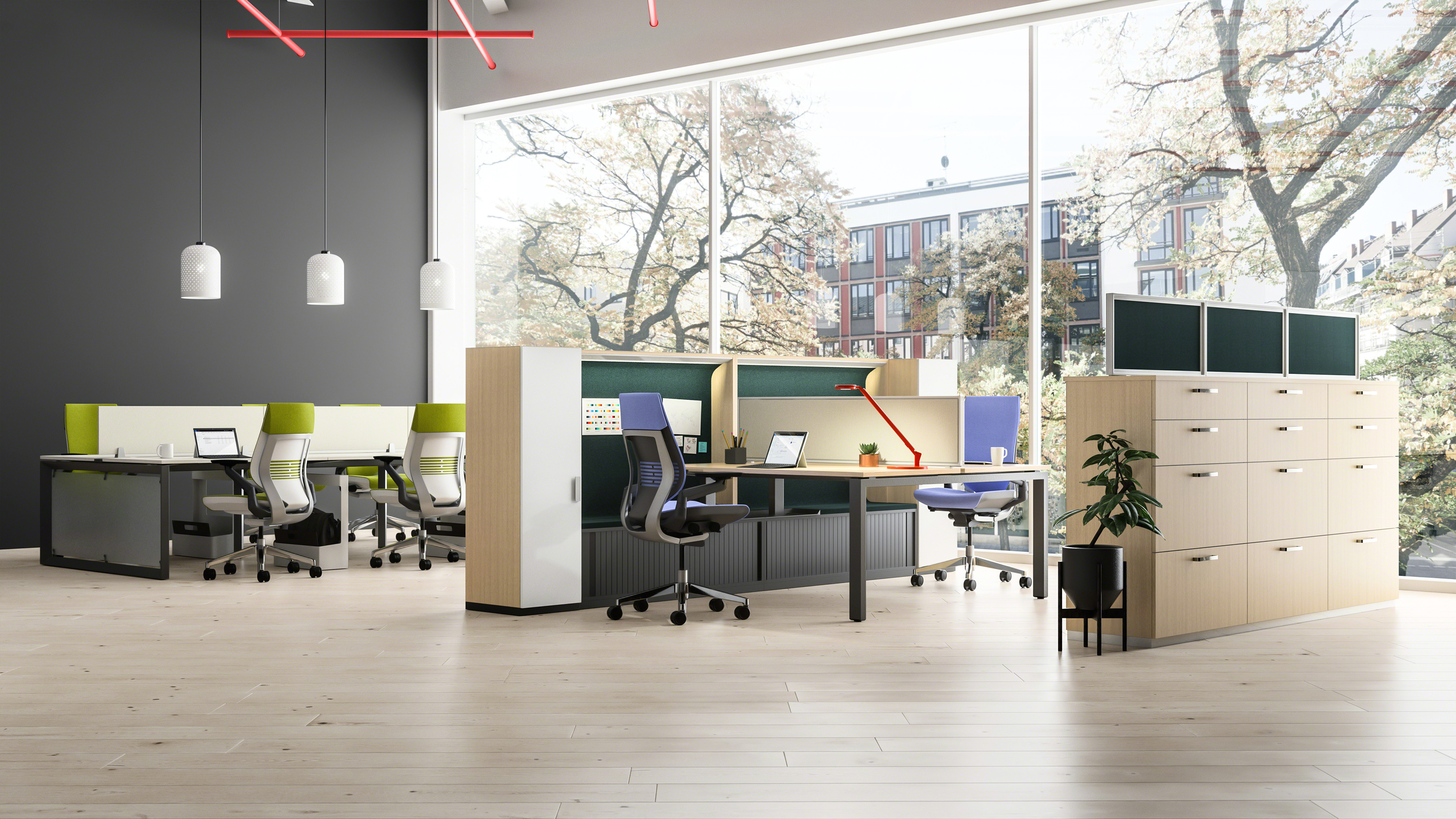 Share It Collection Workstations – Steelcase