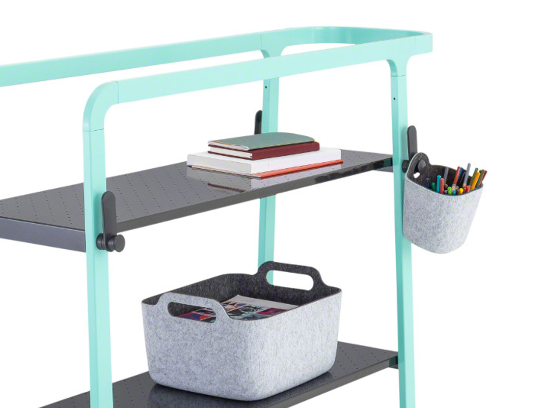 Steelcase Flex Mobile Office Cart & Whiteboard Storage - Steelcase