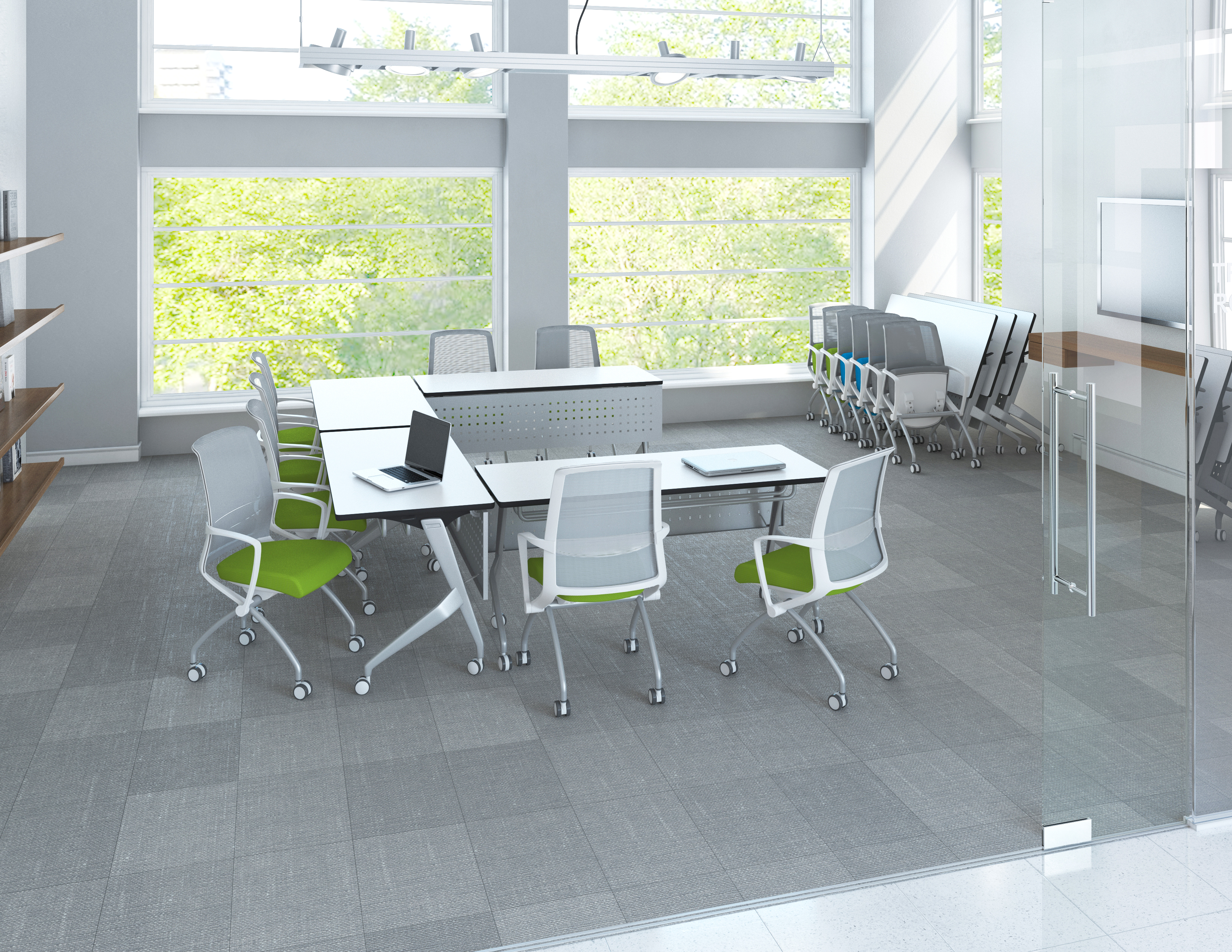 AMQ Tizu Nester Training Chair by AMQ - Steelcase