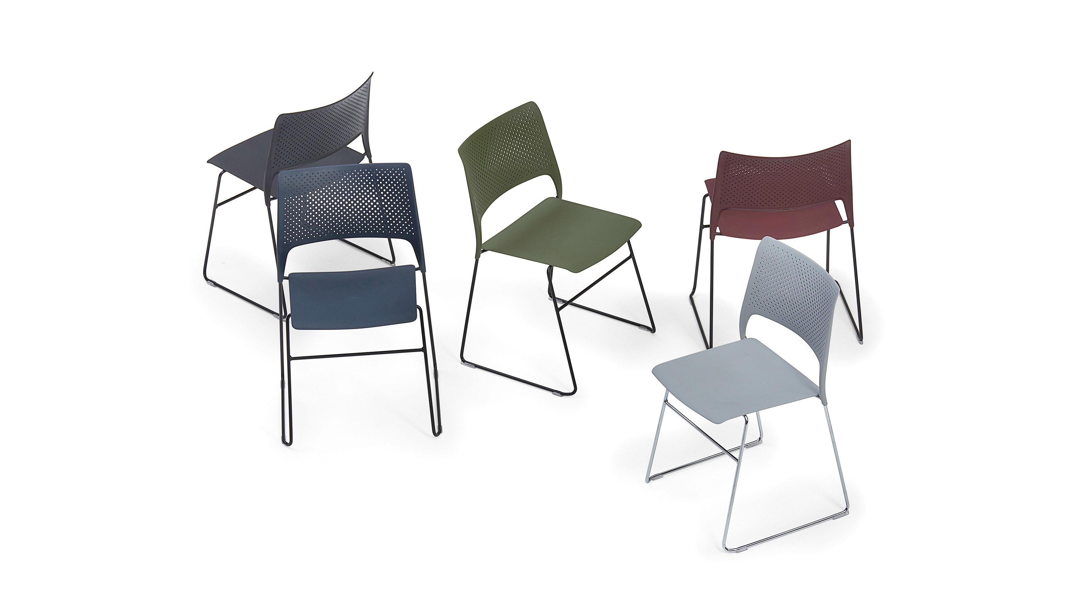 Cors Stacking Chair by Orangebox - Steelcase