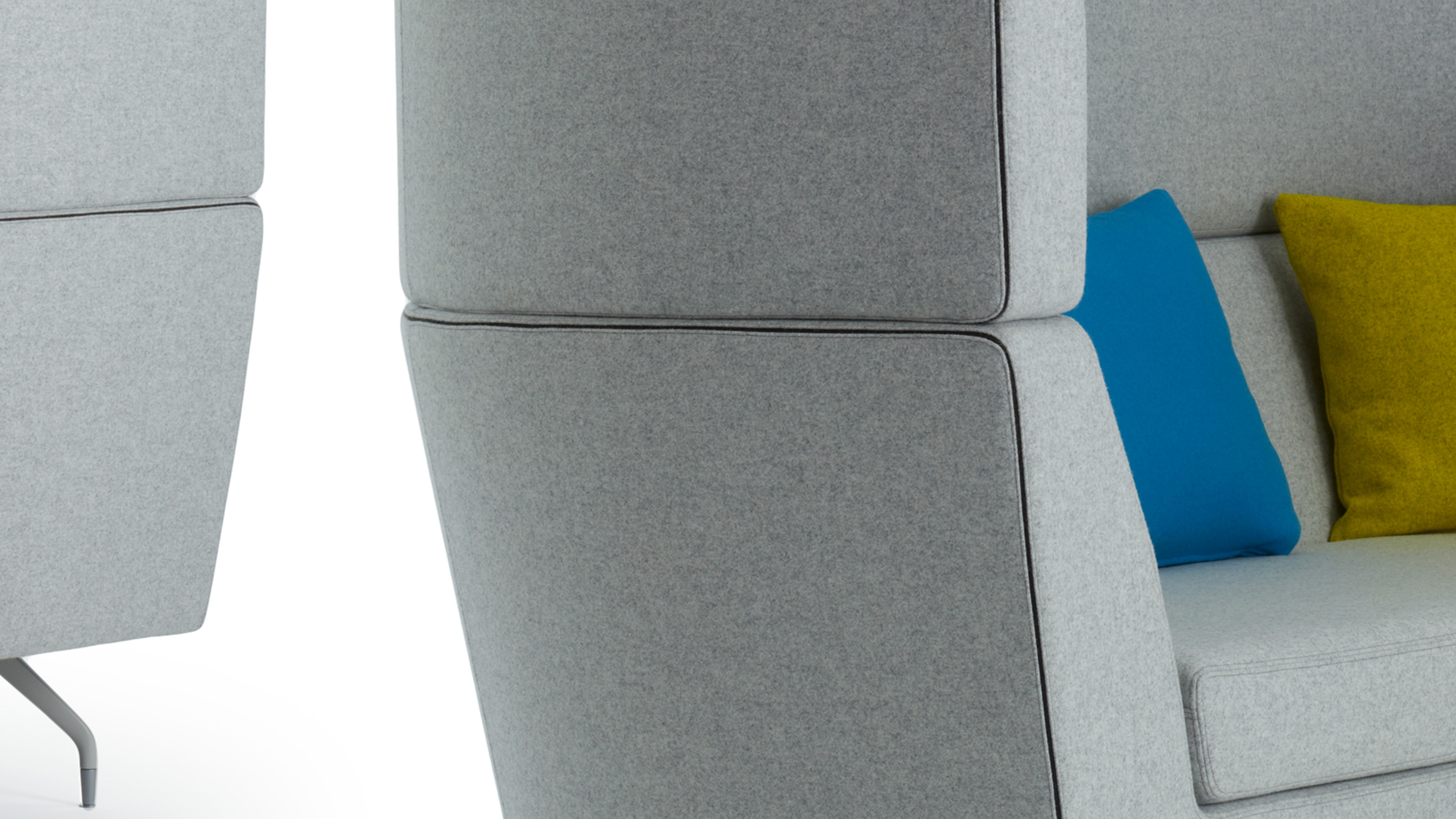 Cwtch Privacy Sofa by Orangebox - Steelcase