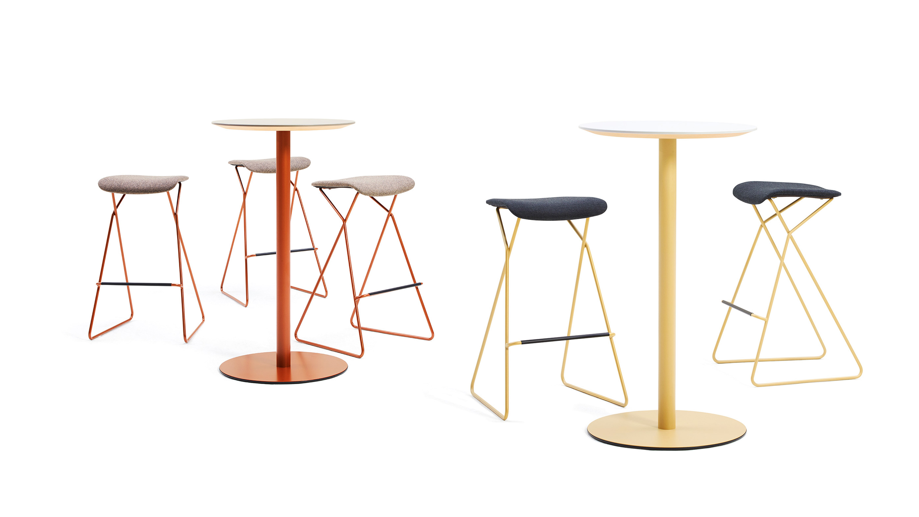 Lock Bar Tables by Orangebox - Steelcase