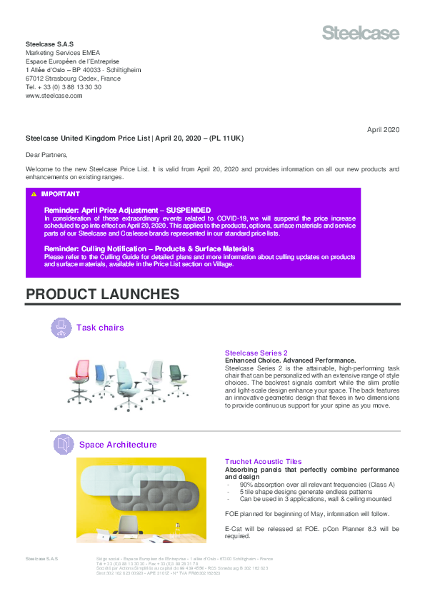 EMEA-Steelcase-01-Standard-Price-List-11-EN-04-2020-1-1 – Steelcase
