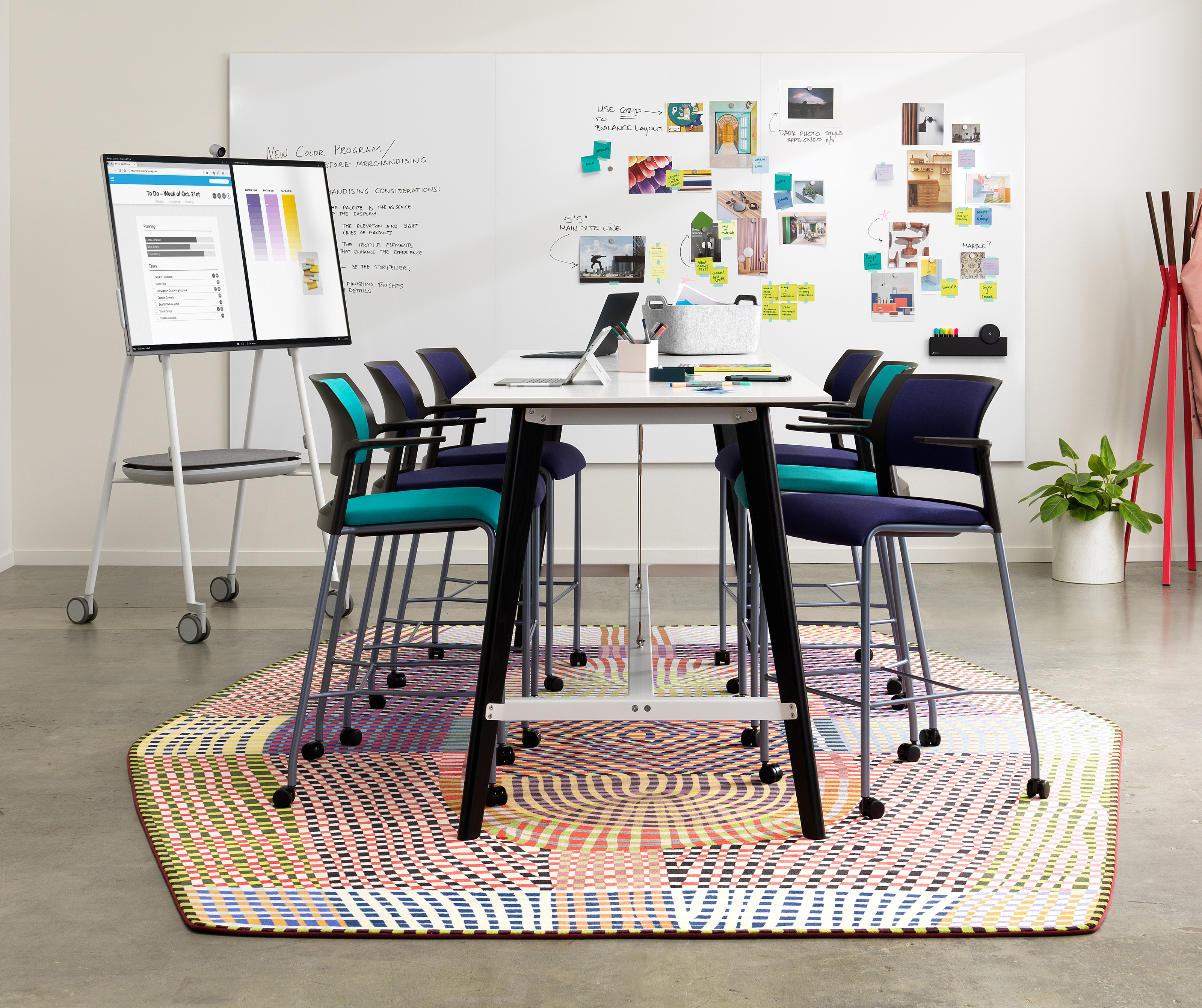 Cubb Collaborative Tables by Orangebox - Steelcase