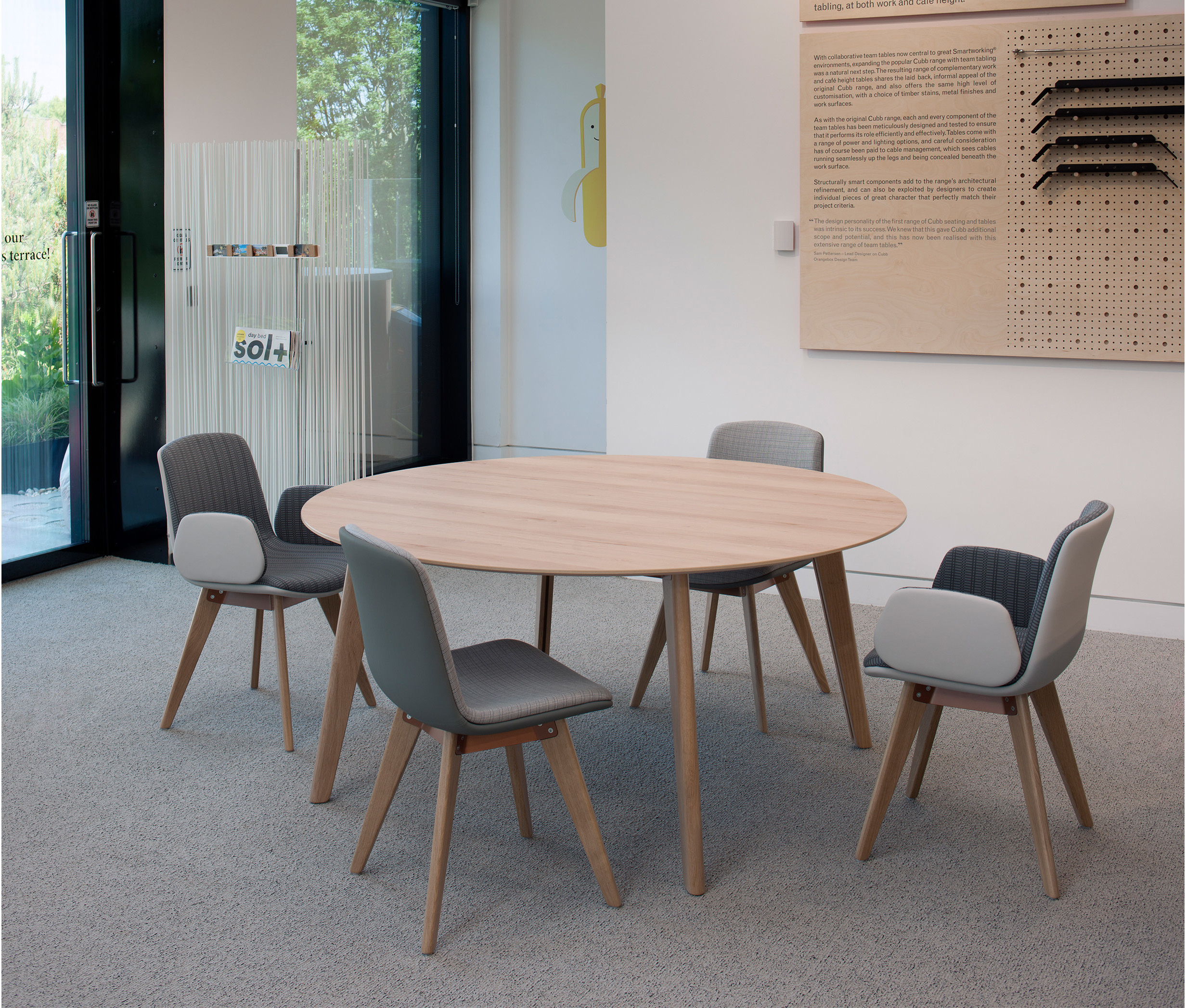 Cubb Collaborative Tables by Orangebox - Steelcase