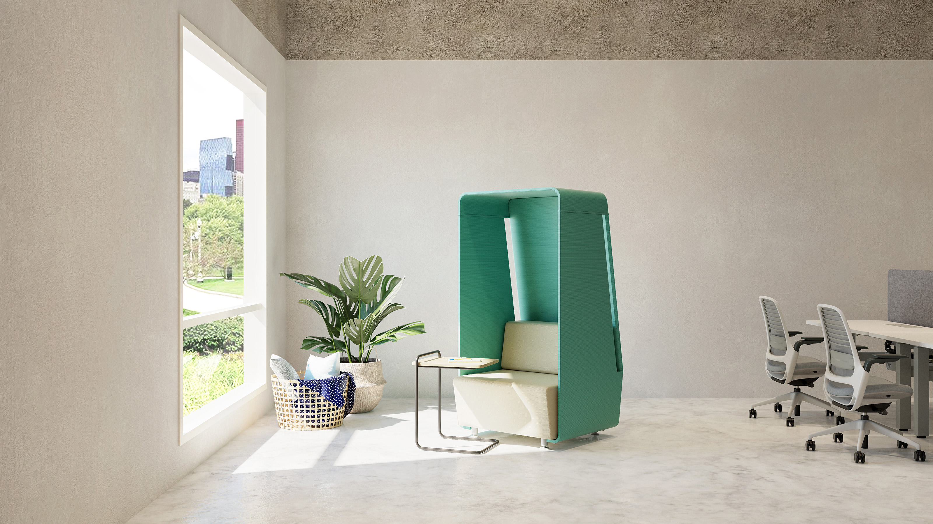 media:scape Collaborative Lounge System - Steelcase