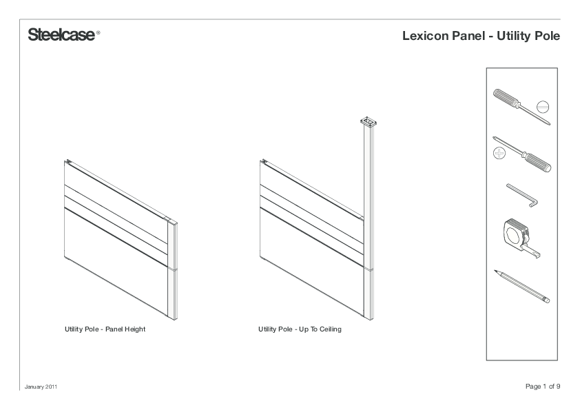 lexicon-panel-utility-pole-installation-guide-ap-1 – Steelcase