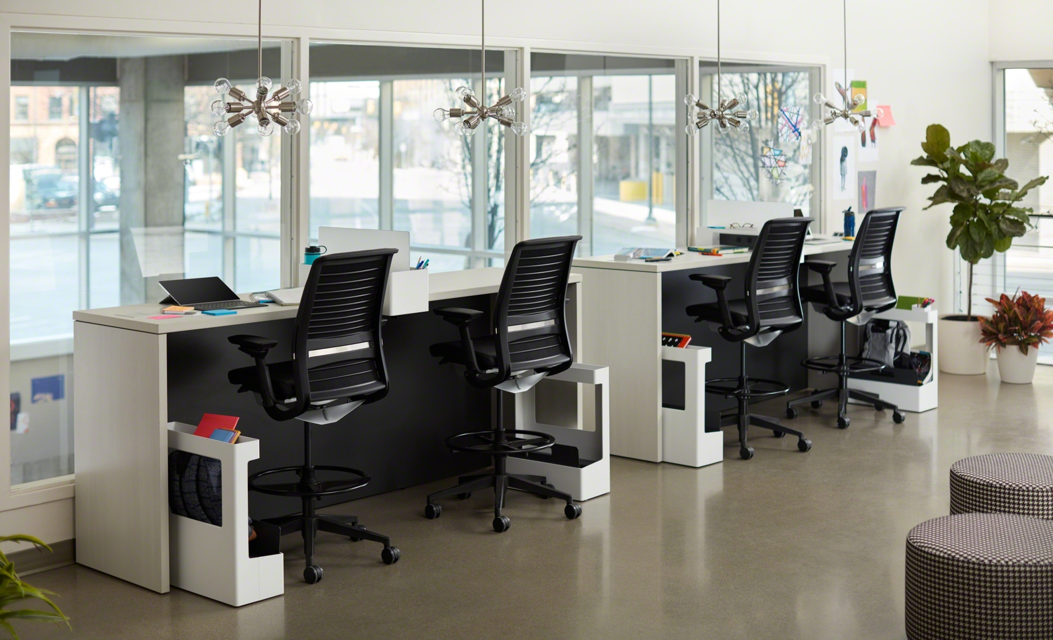 Campfire Big Coworking & Large Working Table | Steelcase