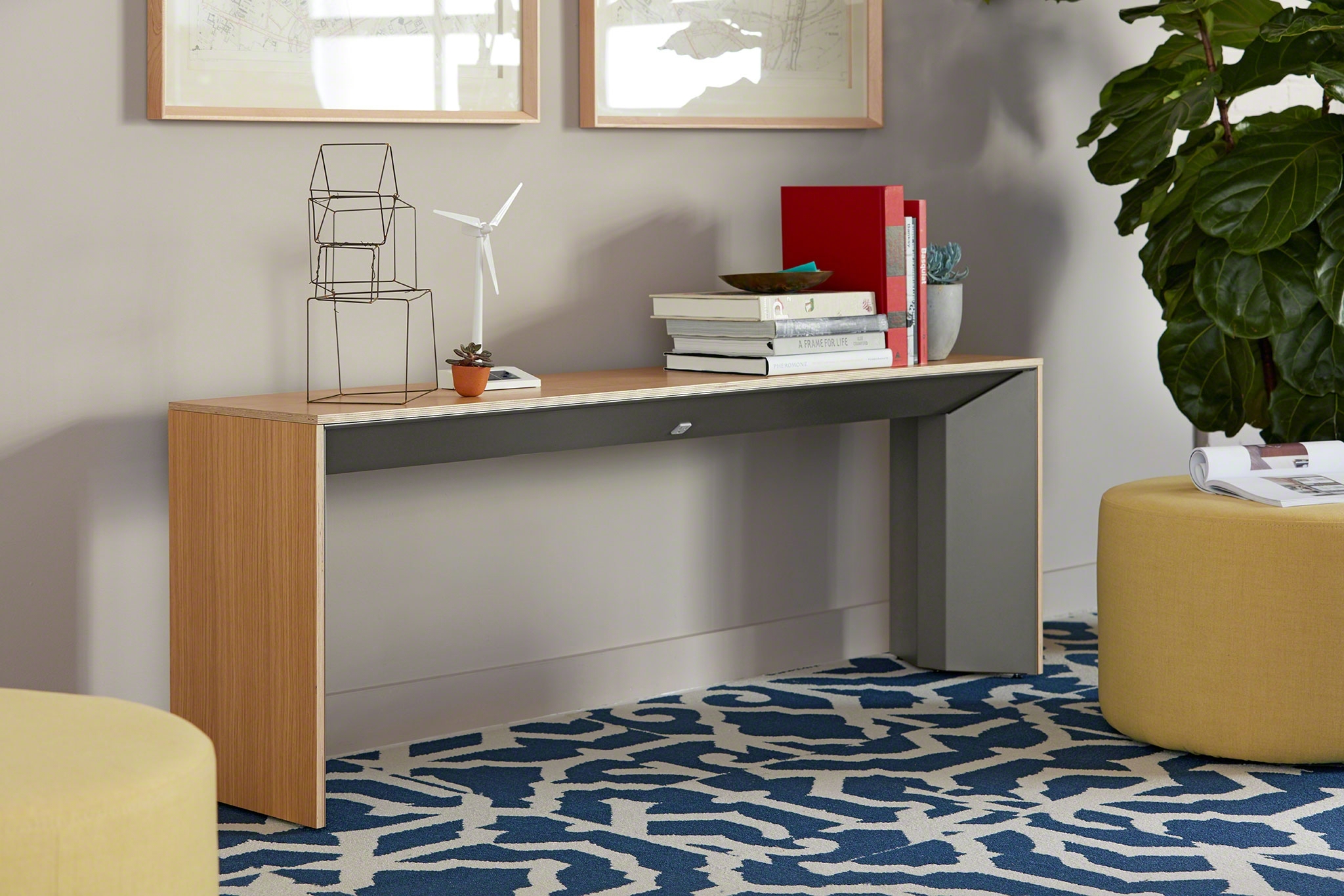 Campfire Slim Office Table | Steelcase