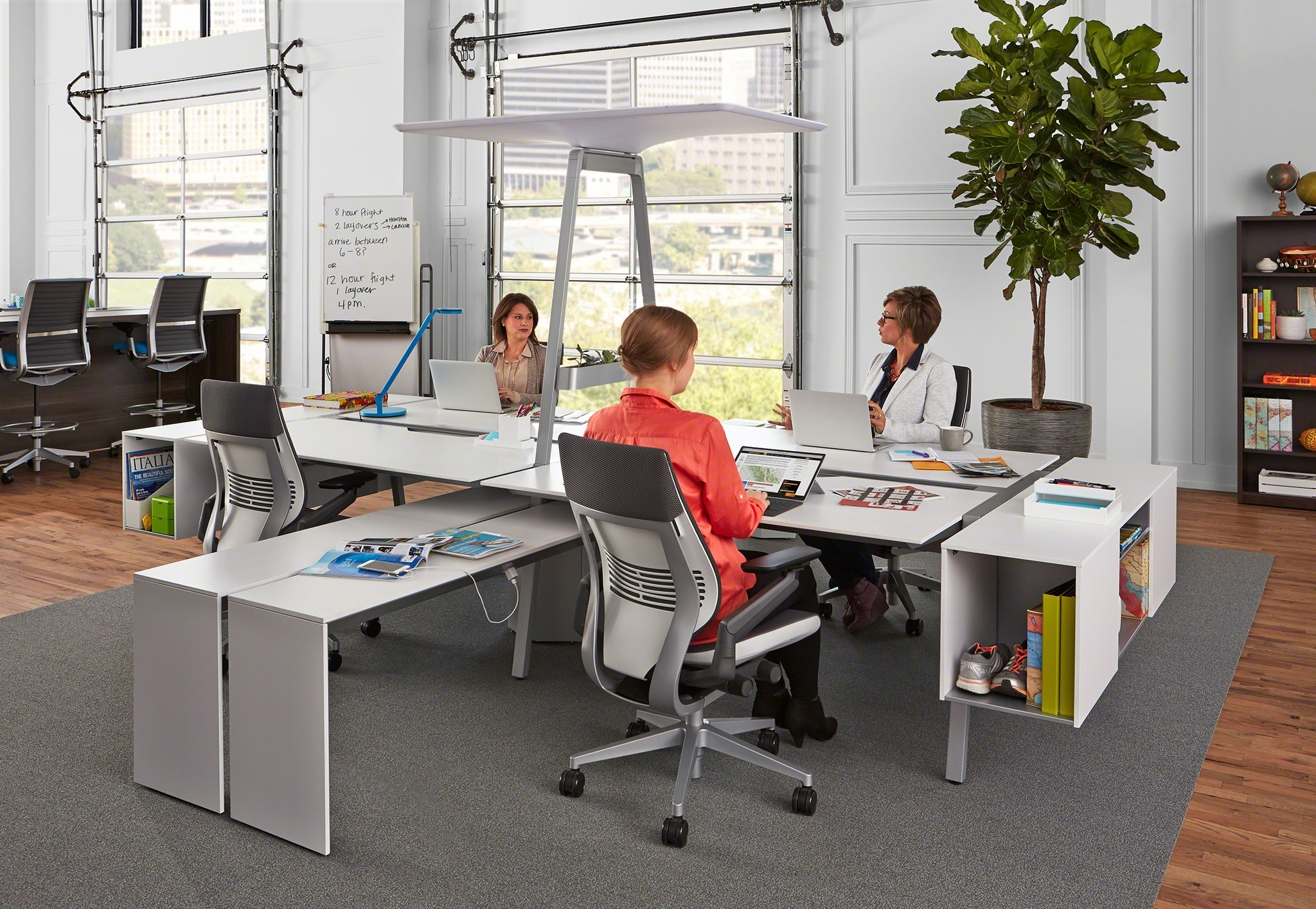 Campfire Slim Office Table | Steelcase