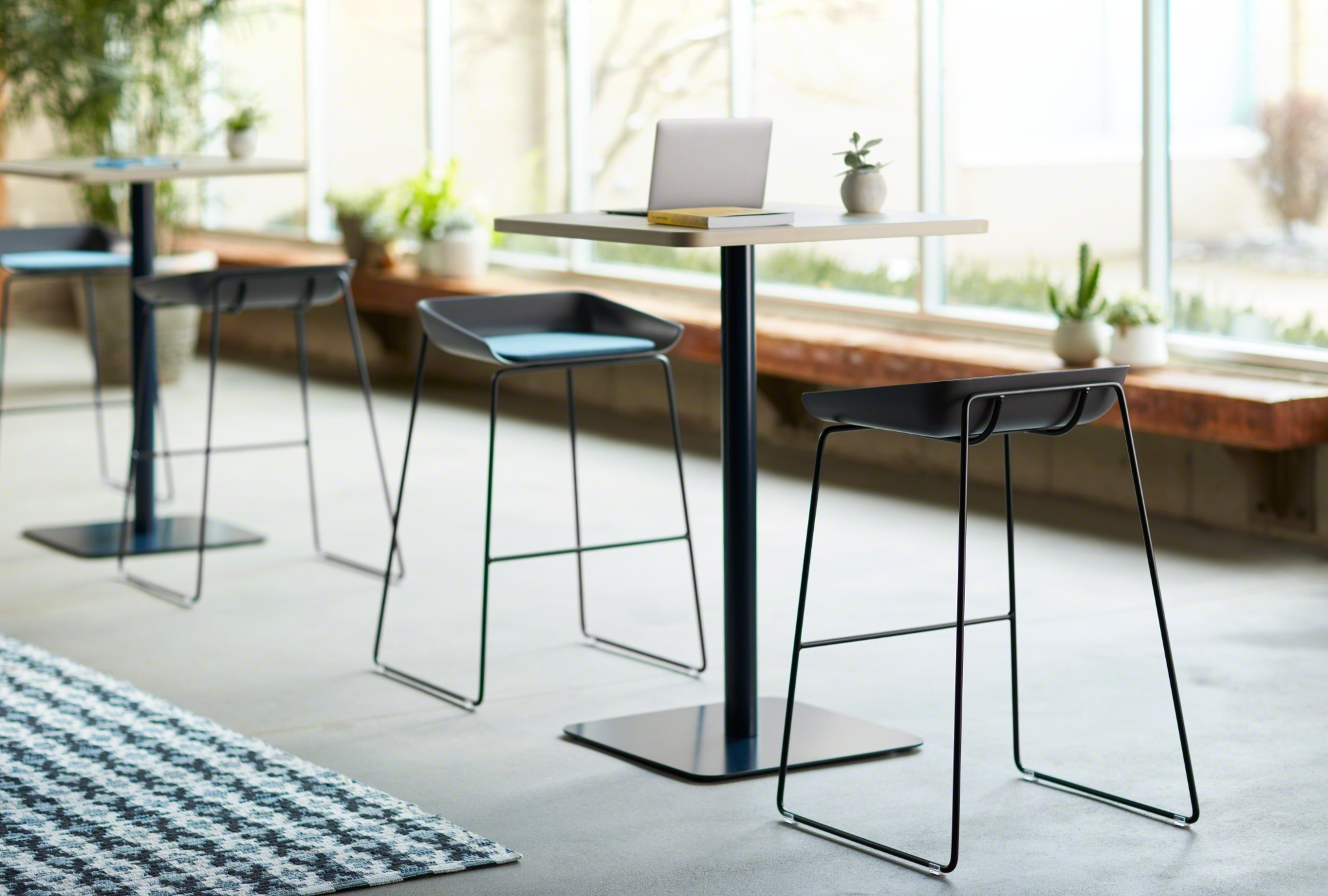Simple Café, Lounge, and Working-Height Tables | Steelcase