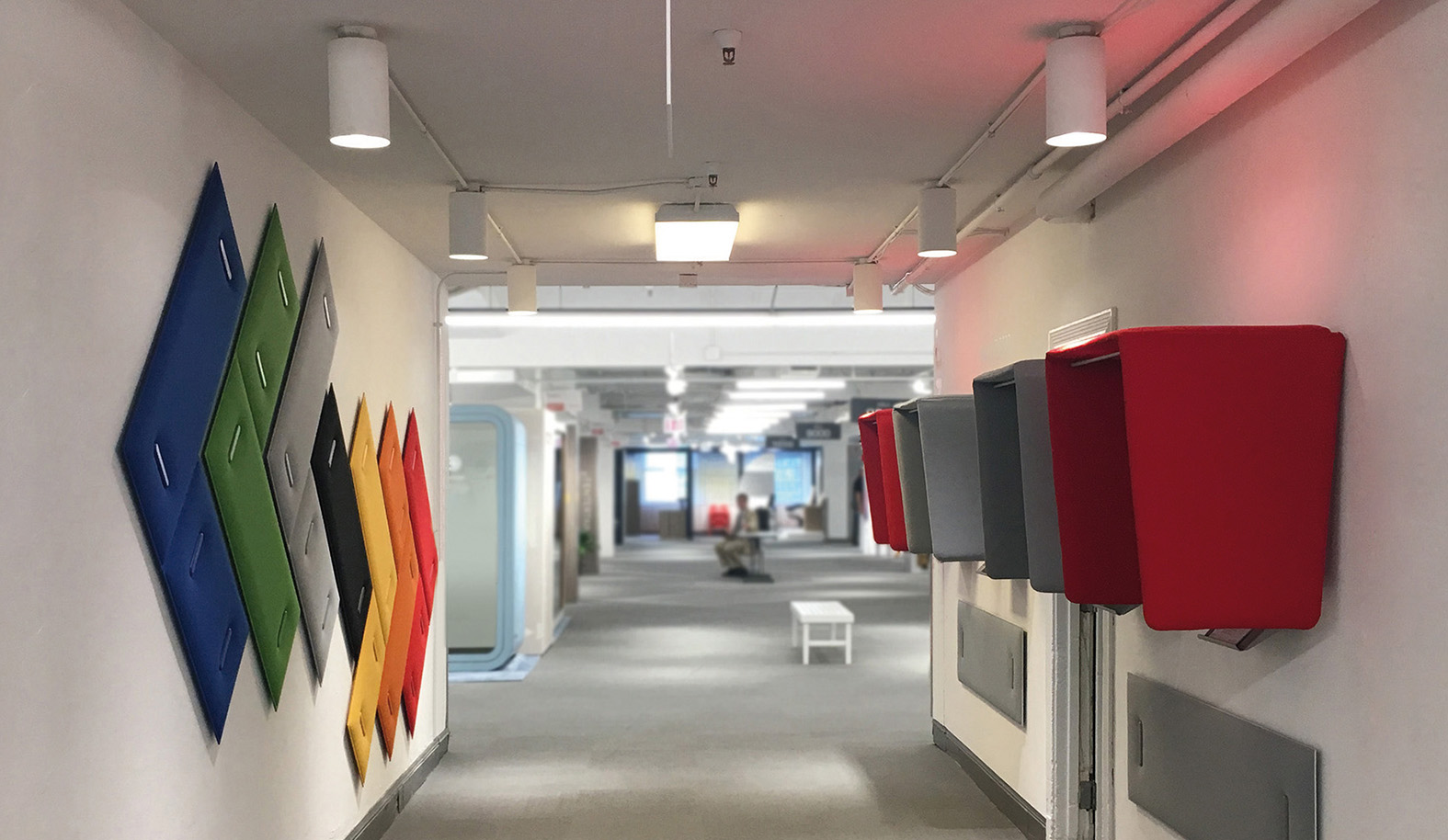 CUBBY Wall Mounted Phone Booth Hood by Snowsound | Steelcase