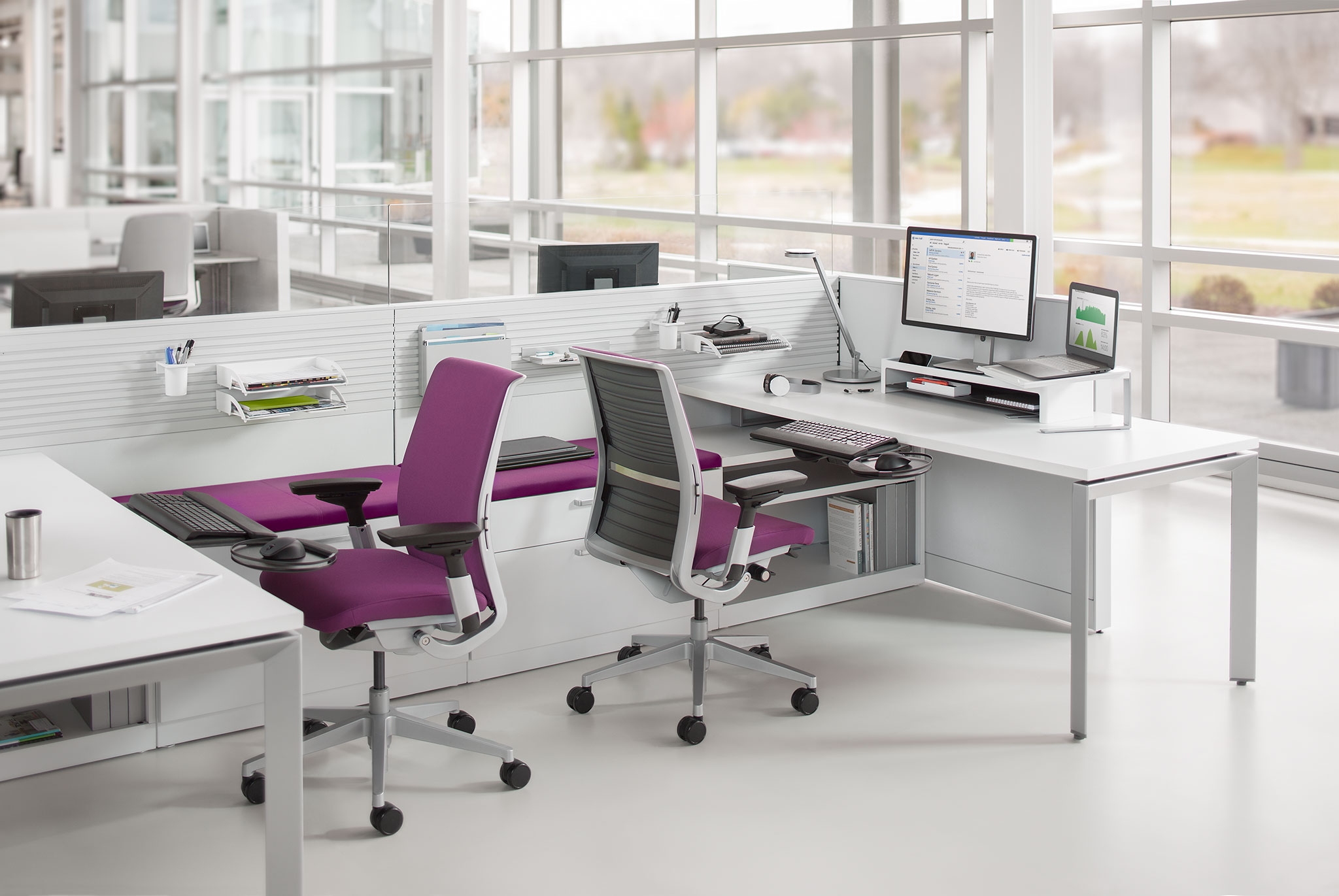 SOTO Computer Monitor Bridge Riser | Steelcase