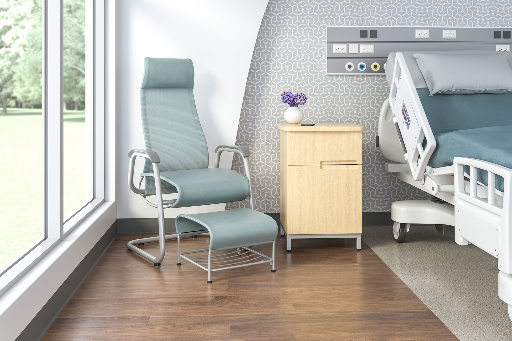 Cura Ergonomic Patient Chairs & Seating | Steelcase