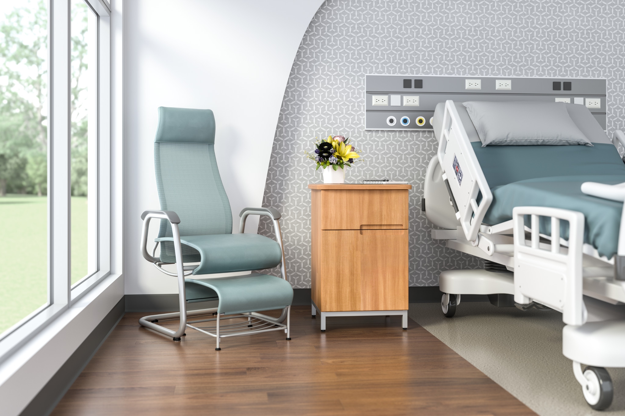 Park Patient Room Casegoods & Storage | Steelcase