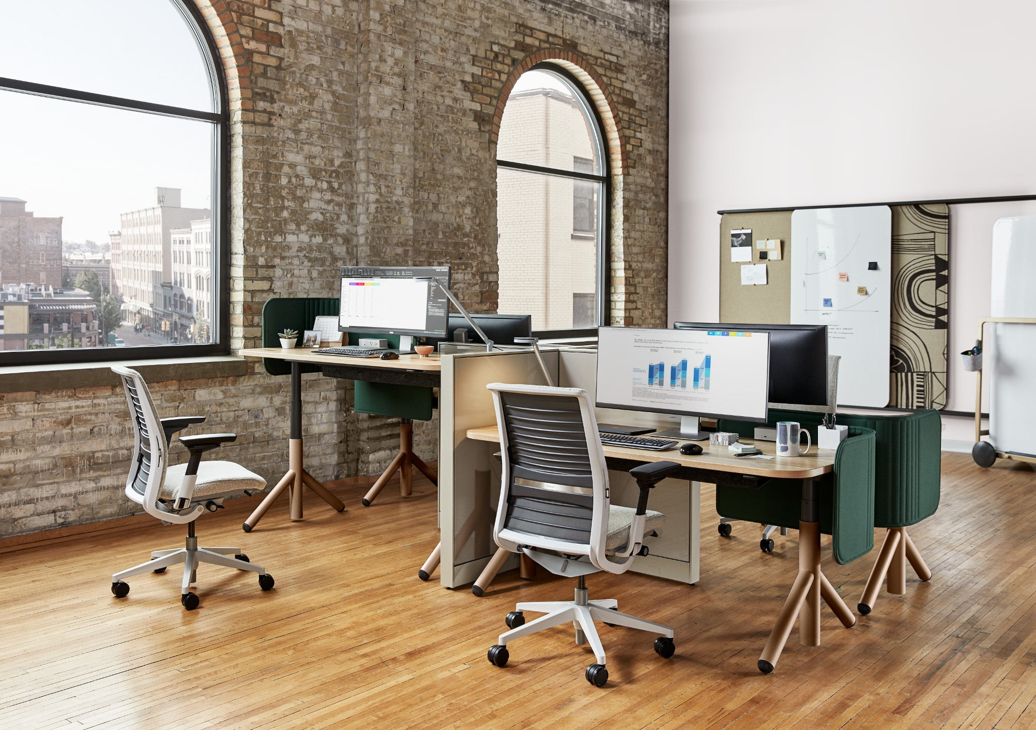 Steelcase Flex Free Standing Office Screen | Steelcase