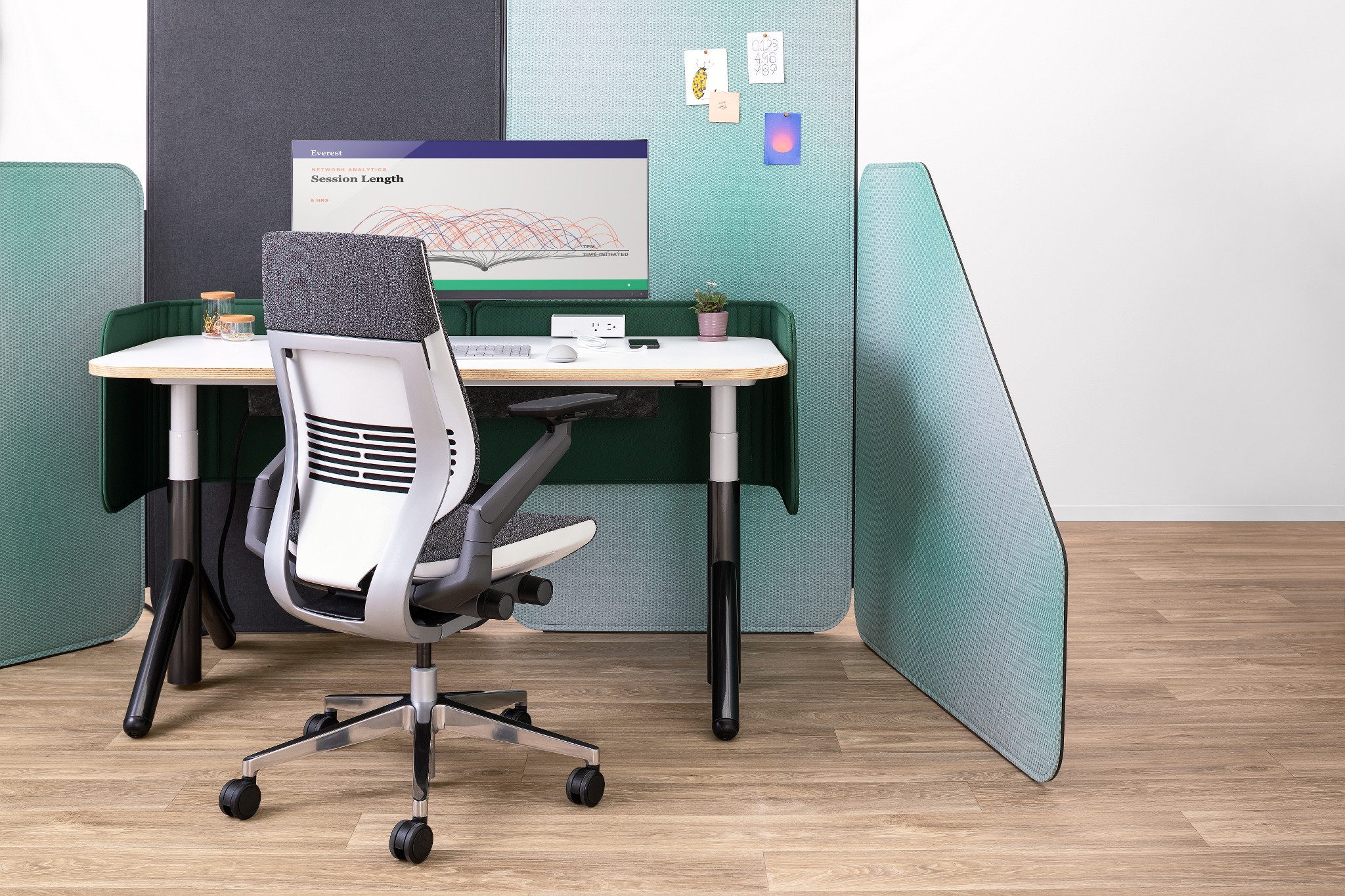 Steelcase Flex Free Standing Office Screen | Steelcase