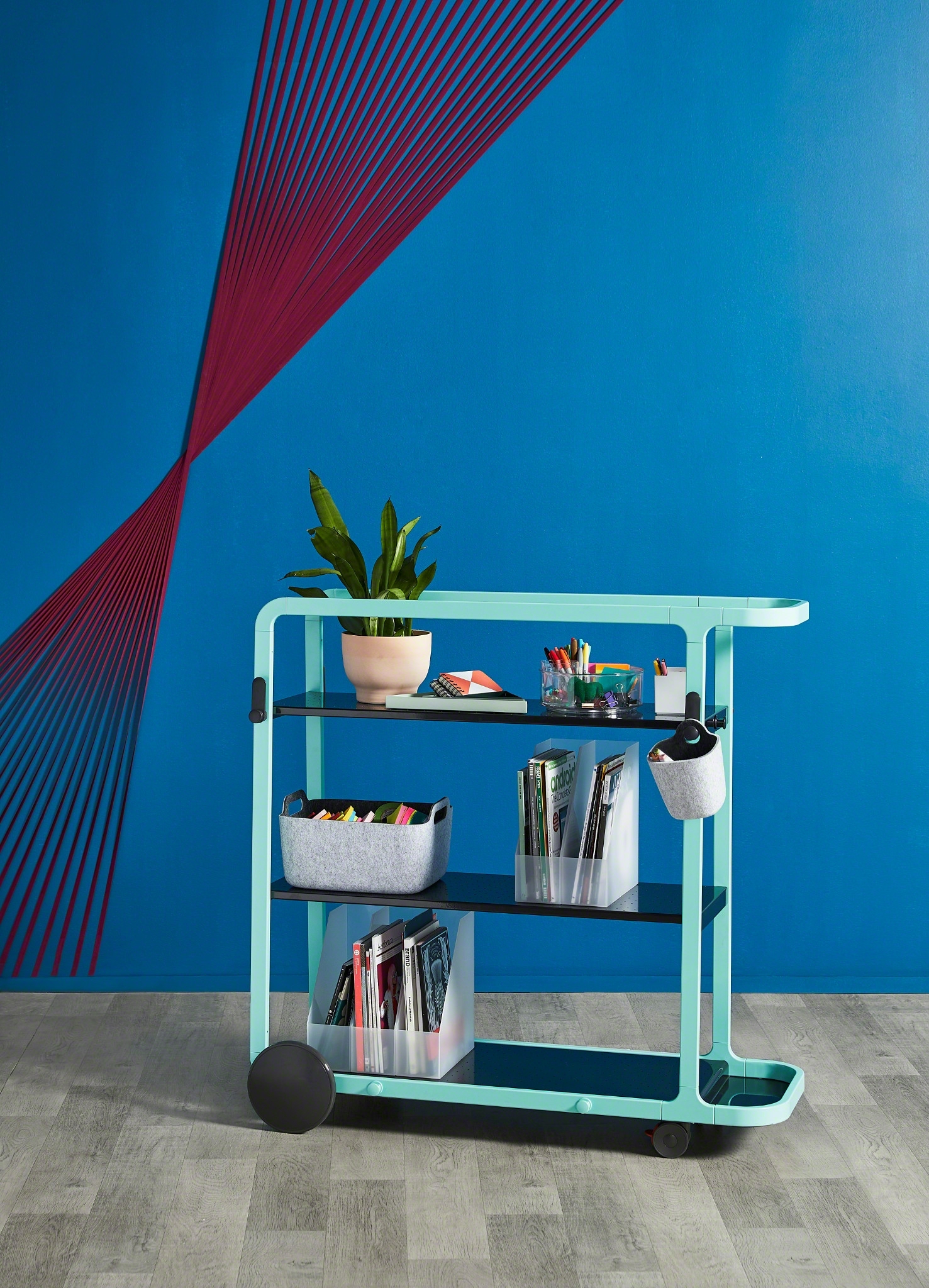 Steelcase Flex Mobile Office Cart & Whiteboard Storage | Steelcase