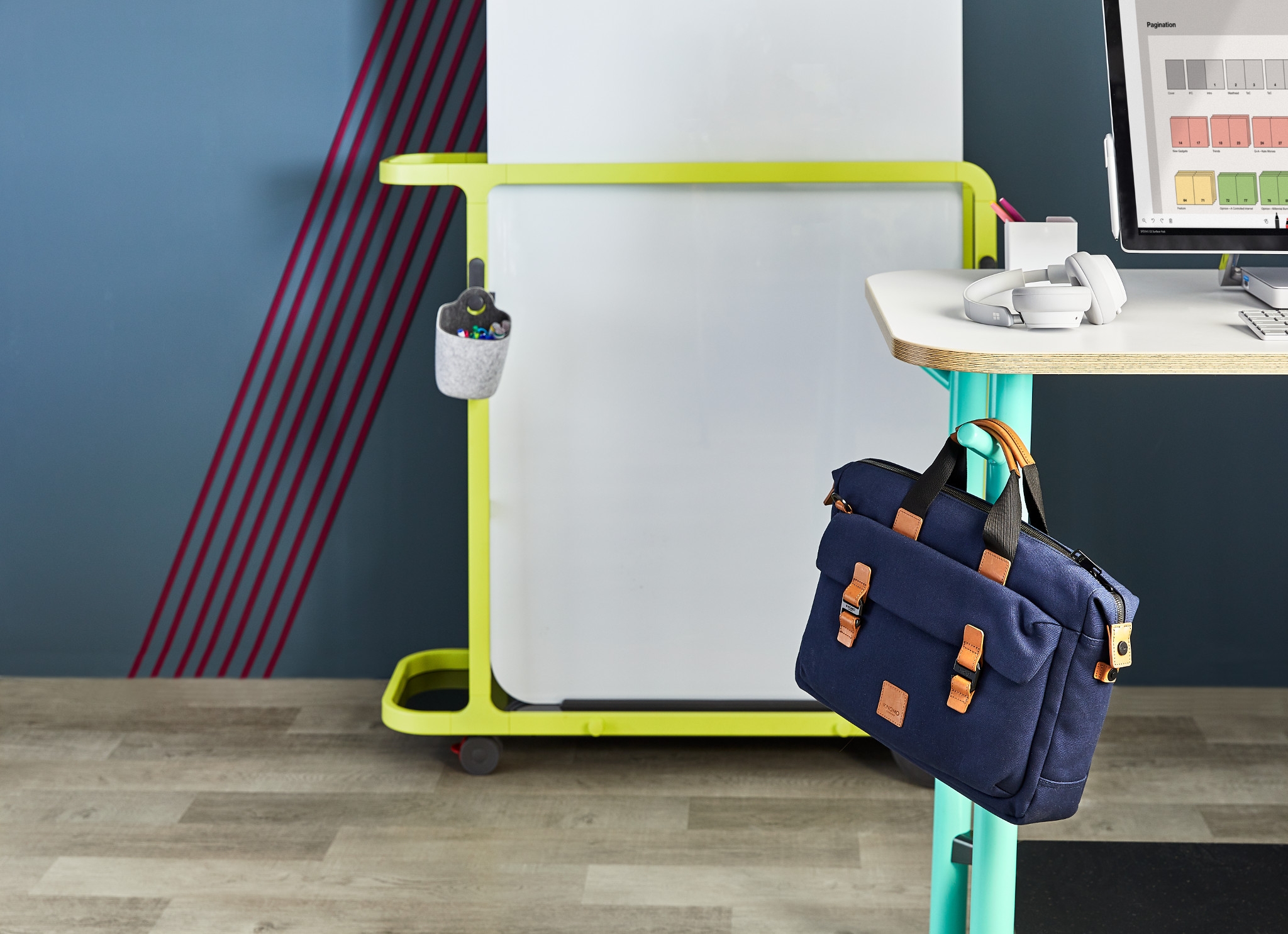 Steelcase Flex Mobile Office Cart & Whiteboard Storage | Steelcase