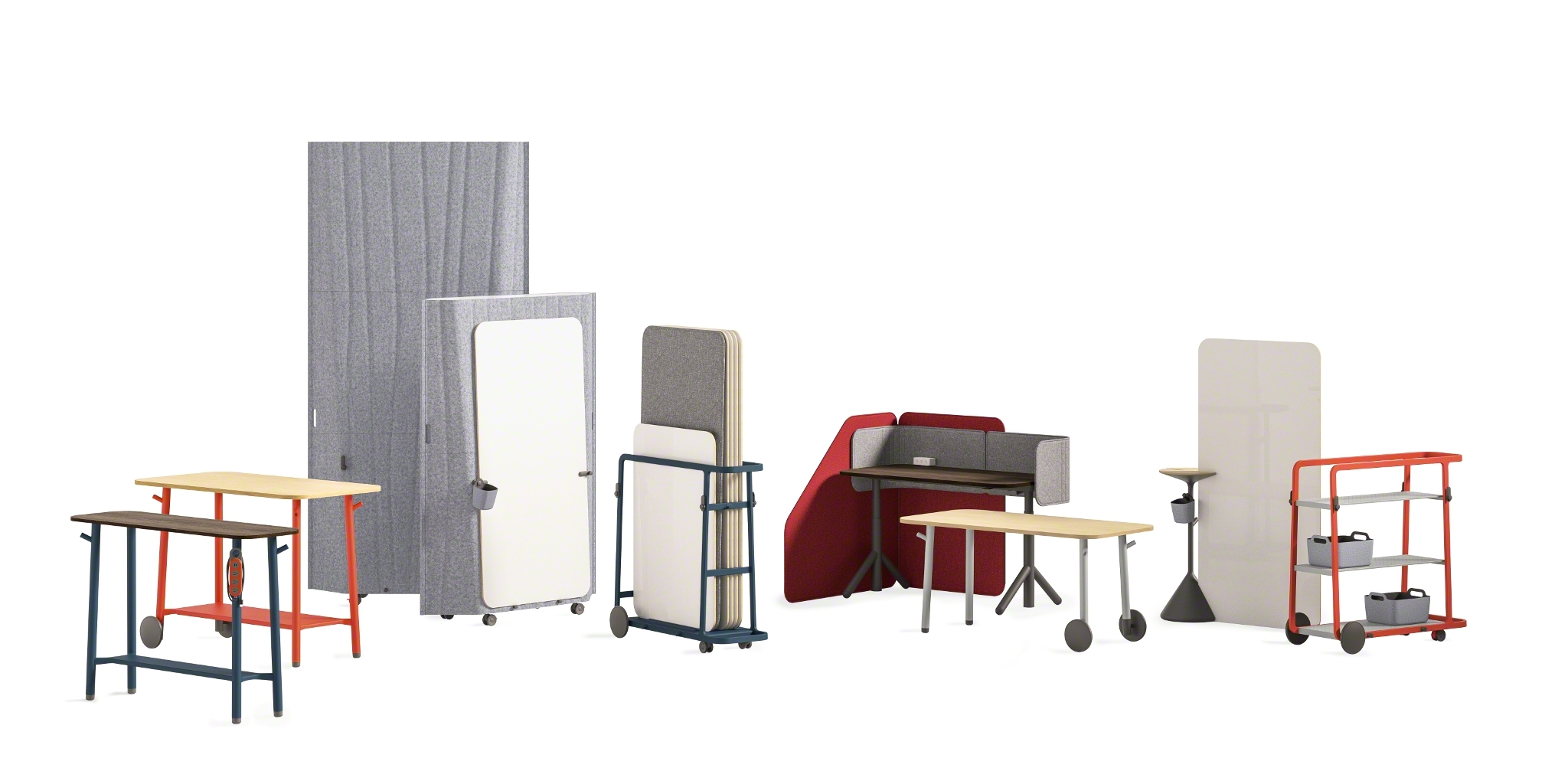 Flex Height-Adjustable Desk, Extended Height | Steelcase