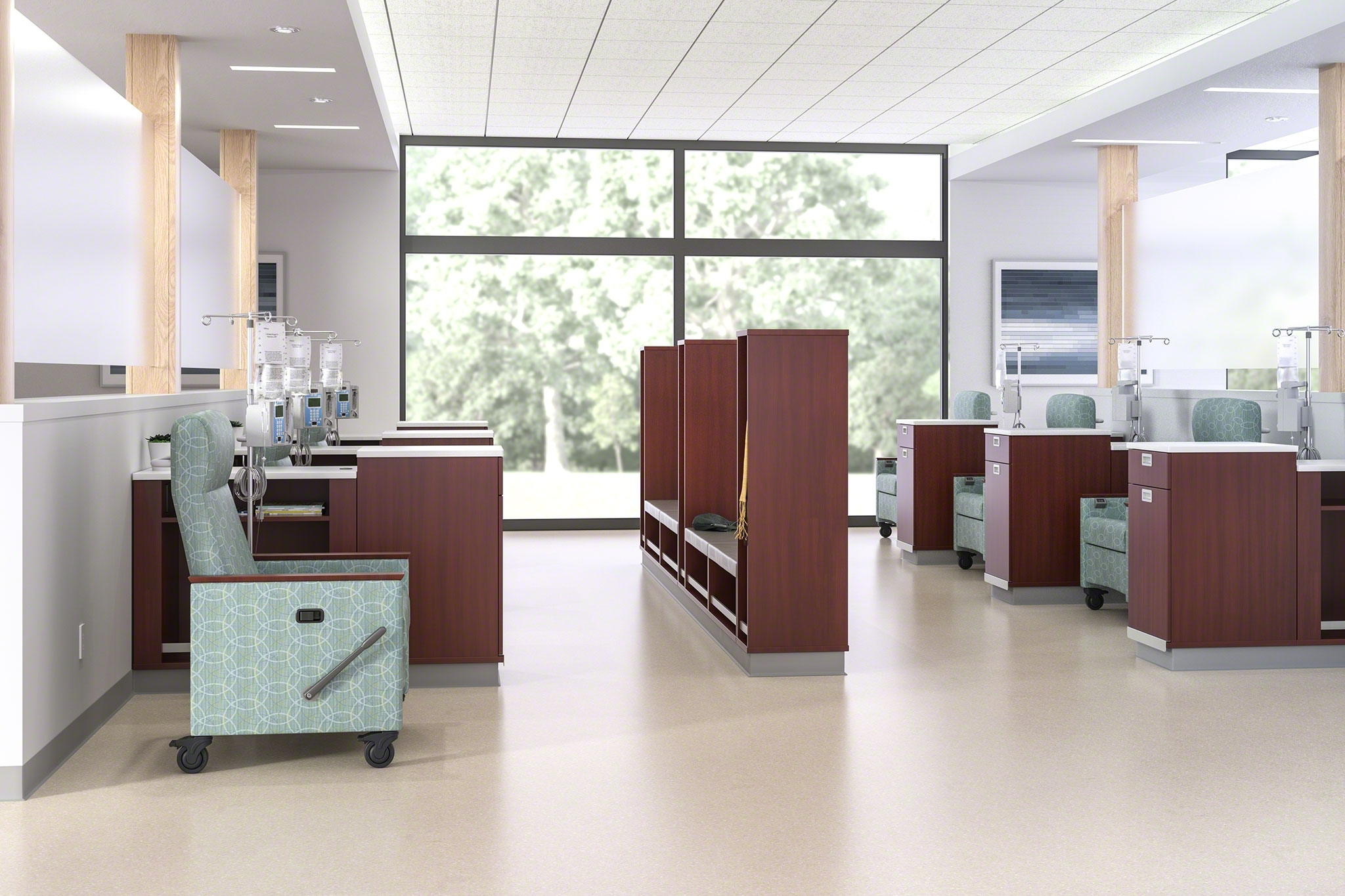 Mineral Hospital Room & Medical Recliner Chair | Steelcase