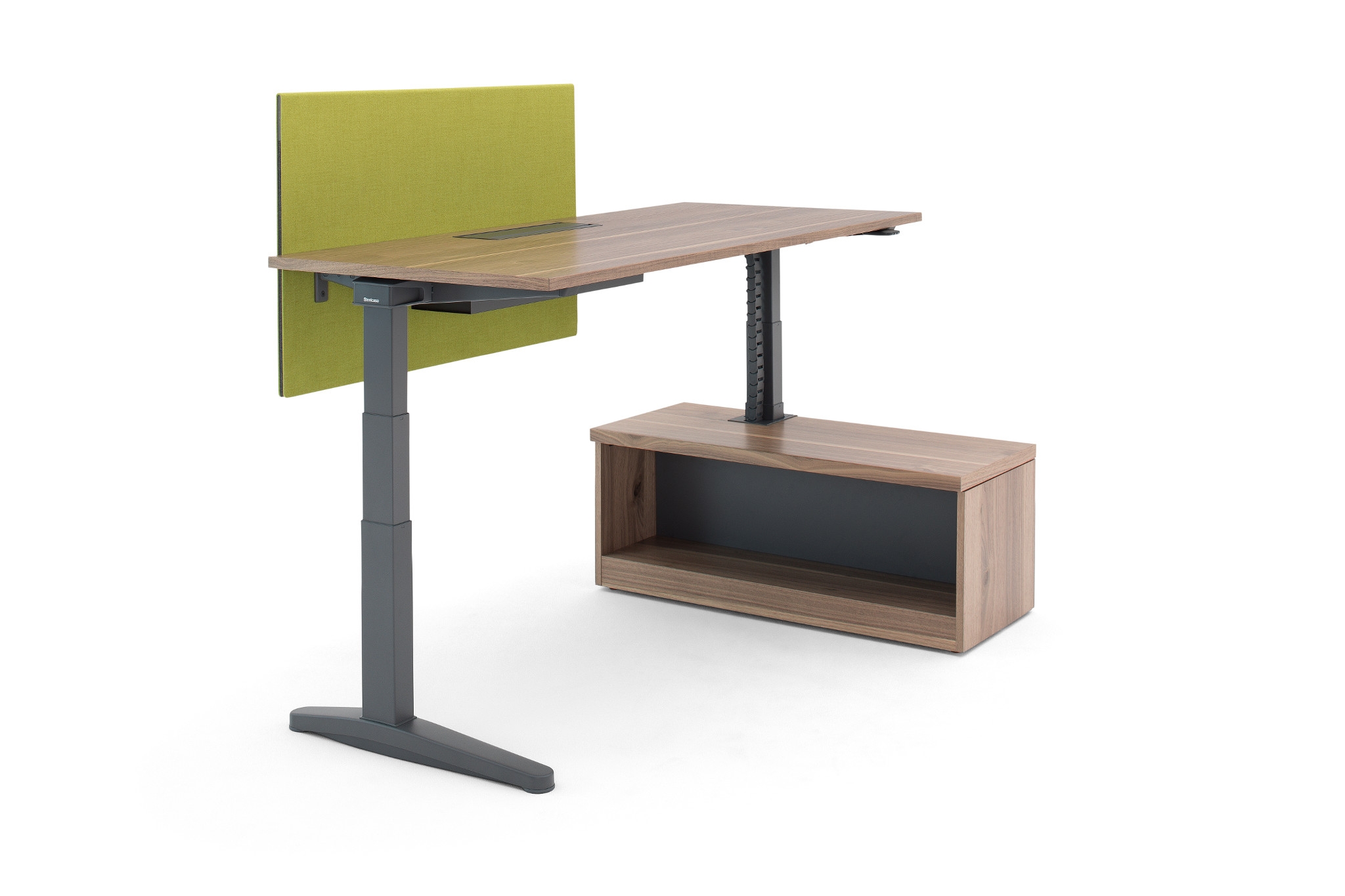 Ology Adjustable Height Computer Desk with Active Touch | Steelcase