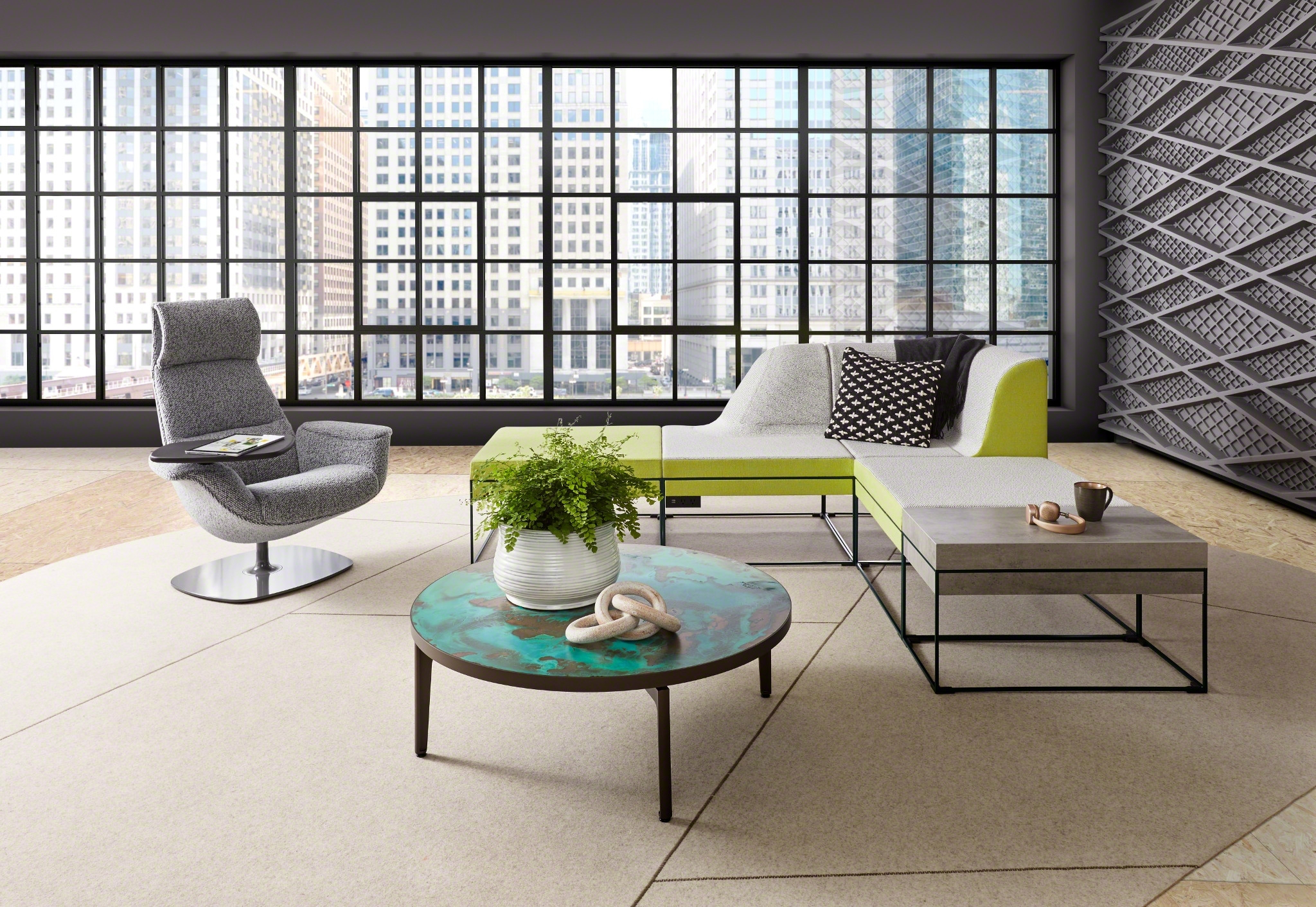 Umami Corner Lounge Seating for Modern Office | Steelcase