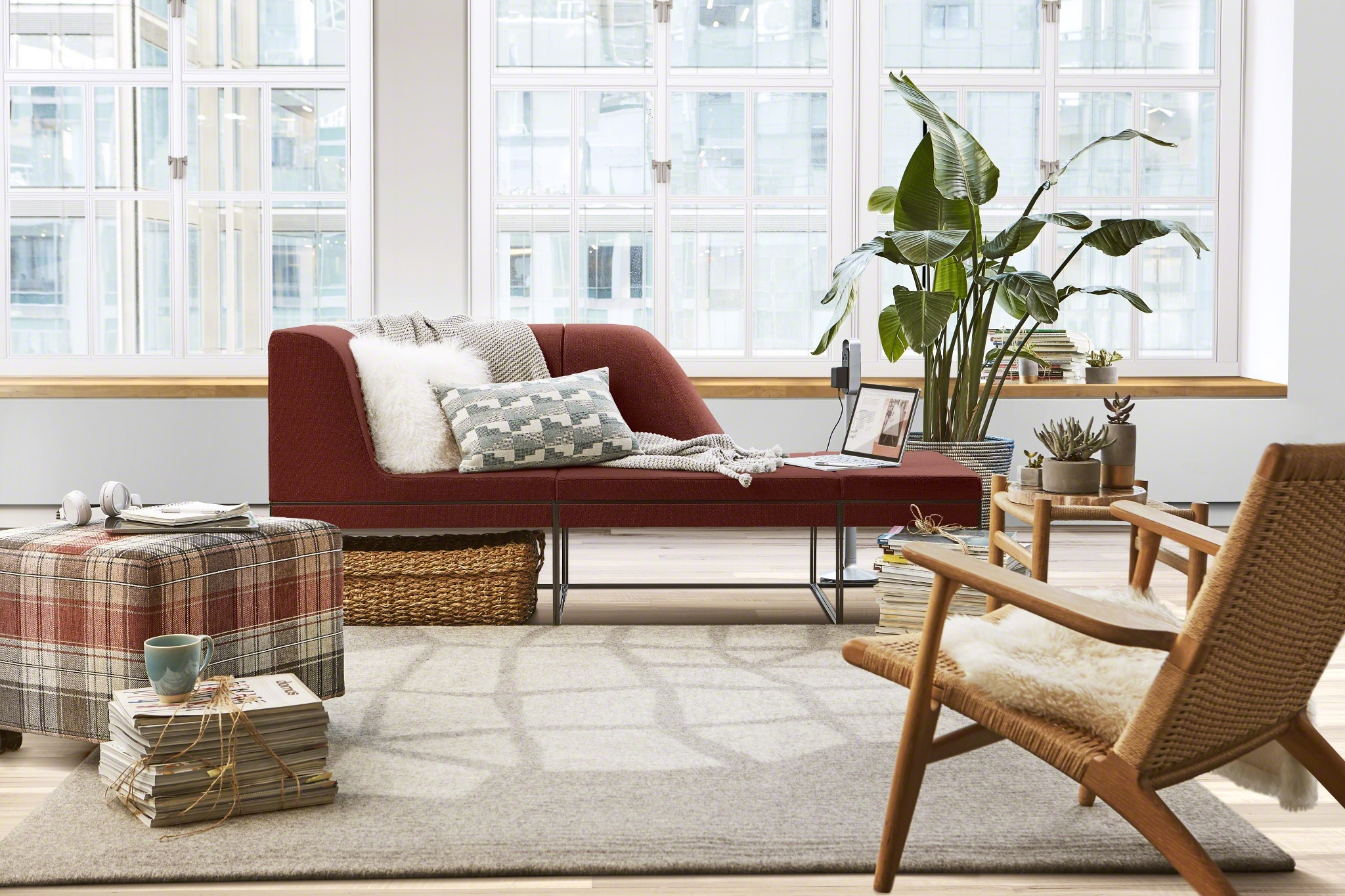 Umami Corner Lounge Seating for Modern Office | Steelcase