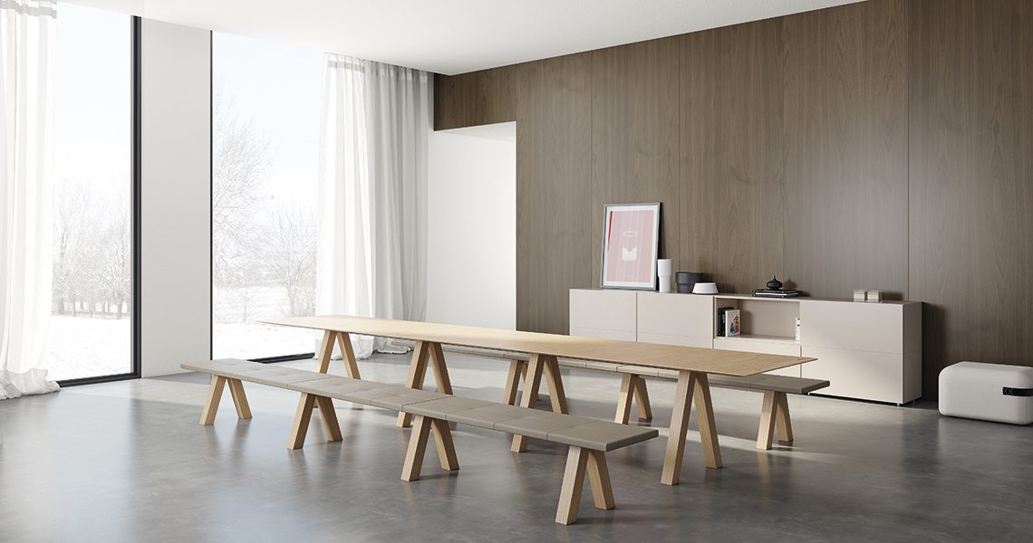 Trestle Bench by Viccarbe | Steelcase