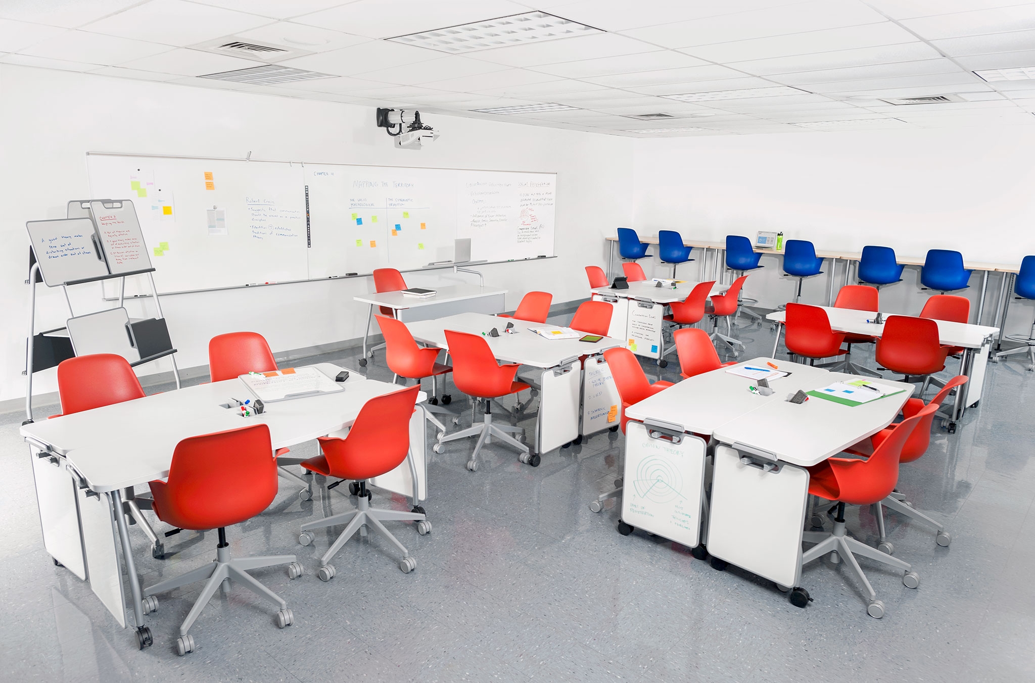Verb Rolling Tables & Whiteboard Easels for Classroom | Steelcase
