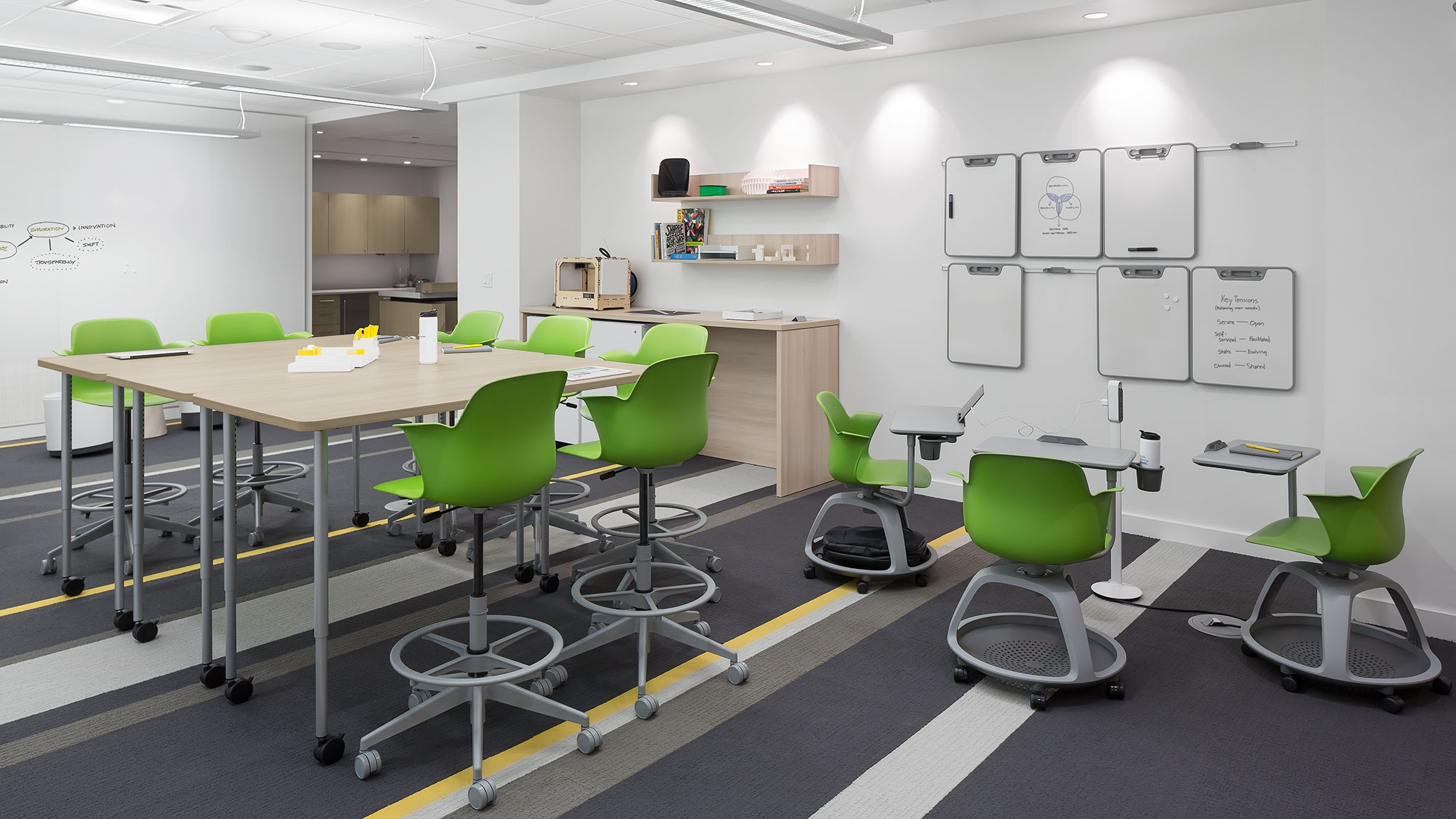 Node Classroom Seating & Mobile Tablet Arm Chair | Steelcase