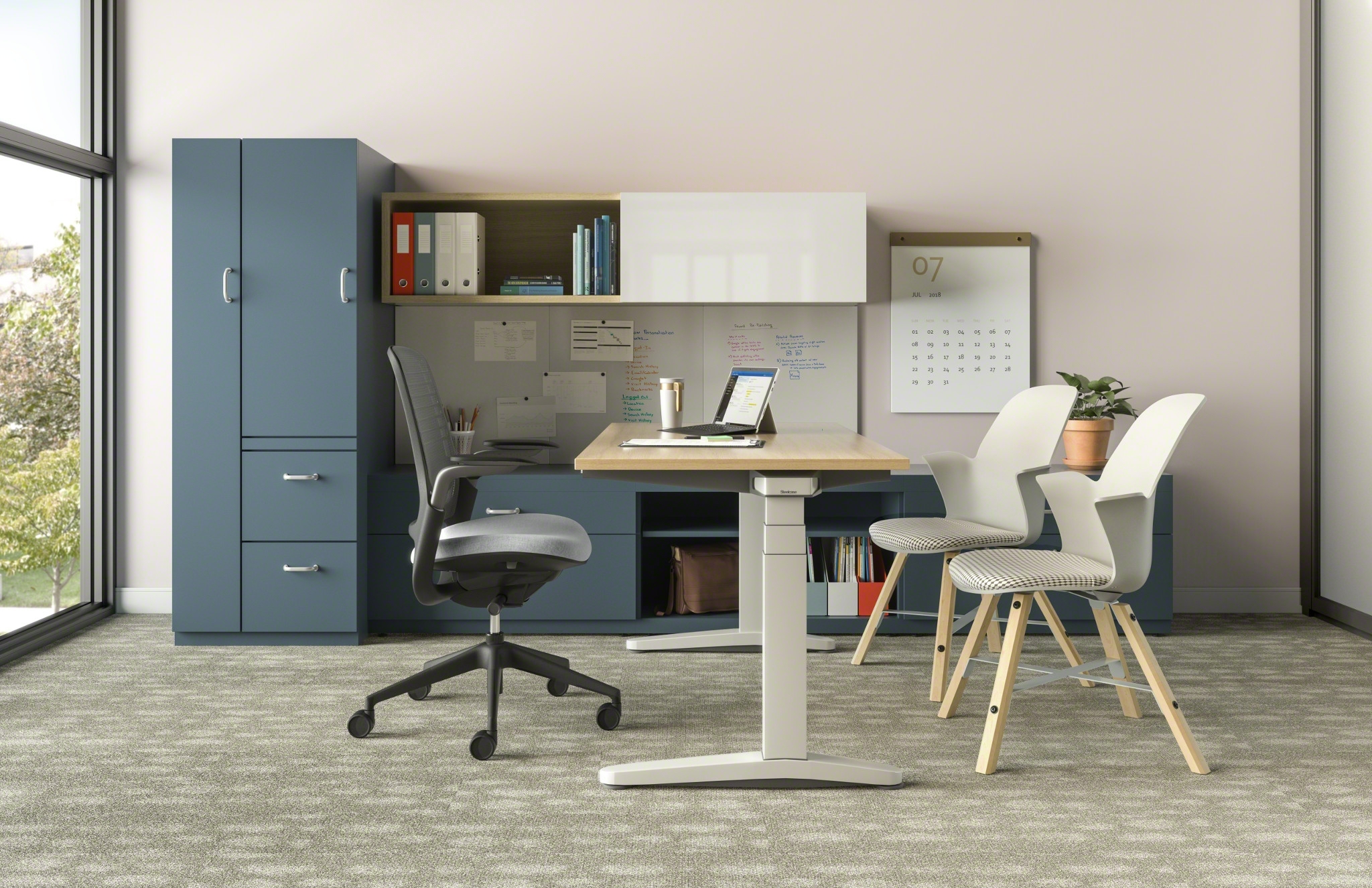 Node Classroom Seating & Mobile Tablet Arm Chair | Steelcase