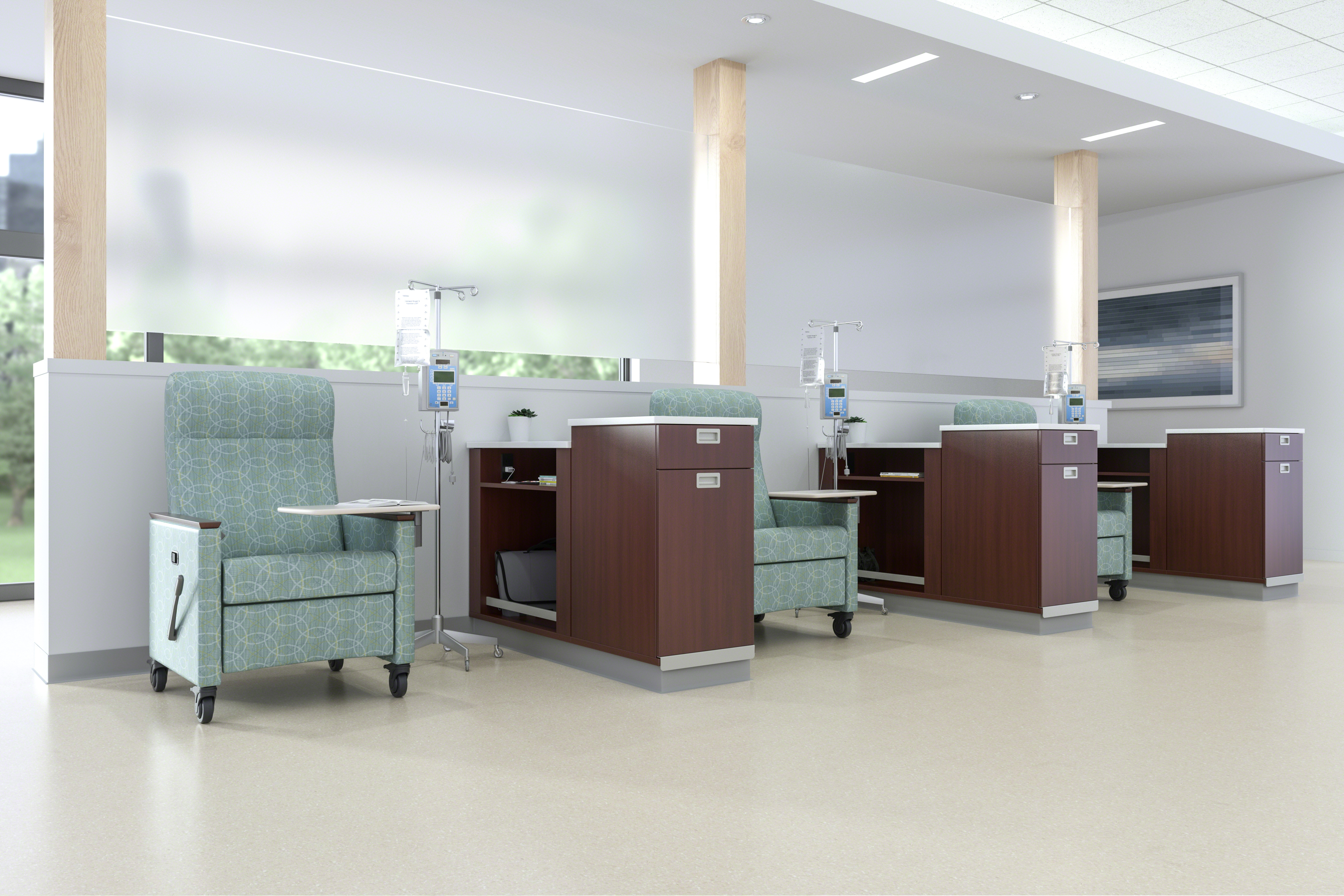 Mineral Hospital Room & Medical Recliner Chair | Steelcase