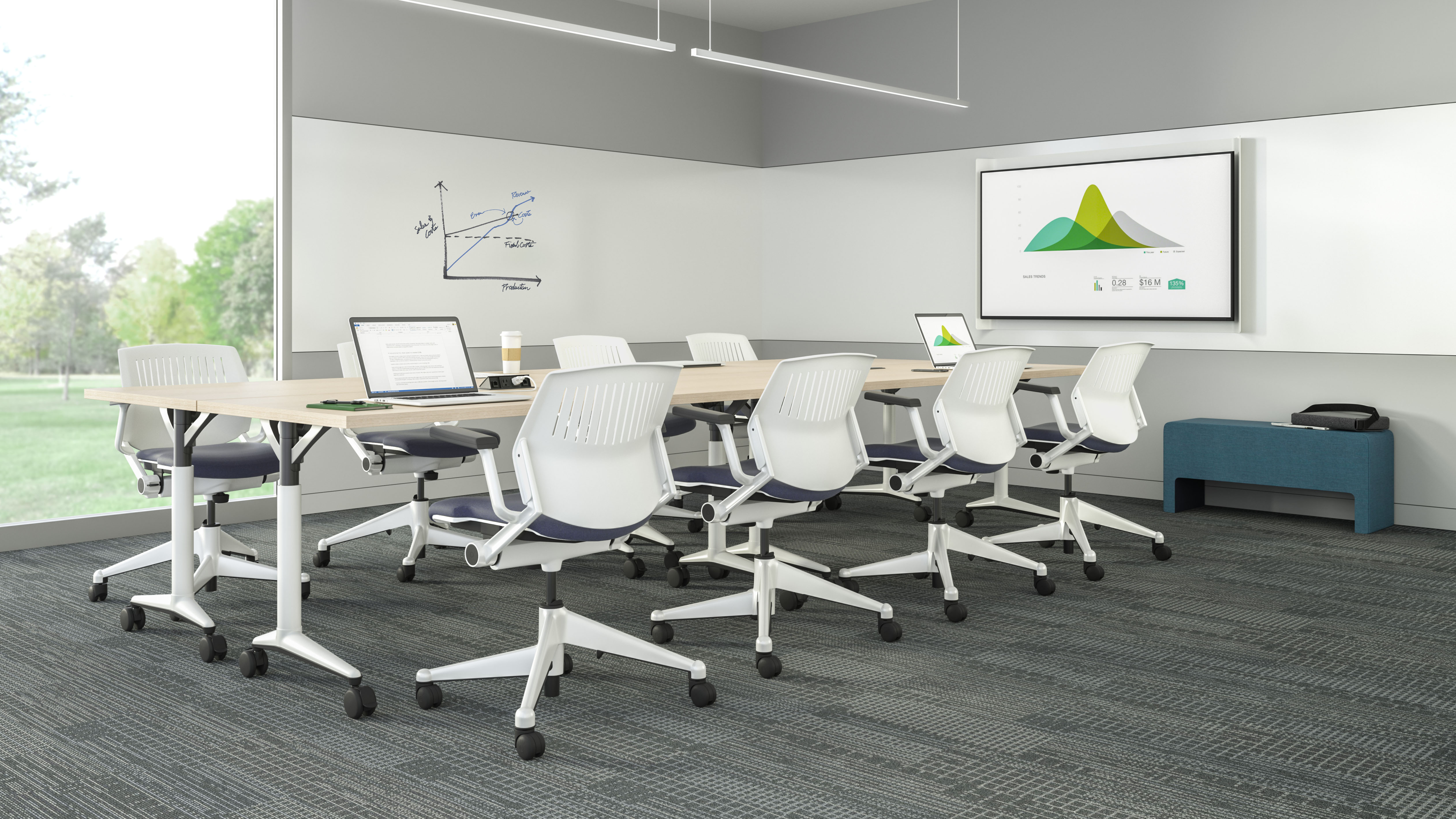 Kart Nesting & Stacking Task Chairs | Steelcase