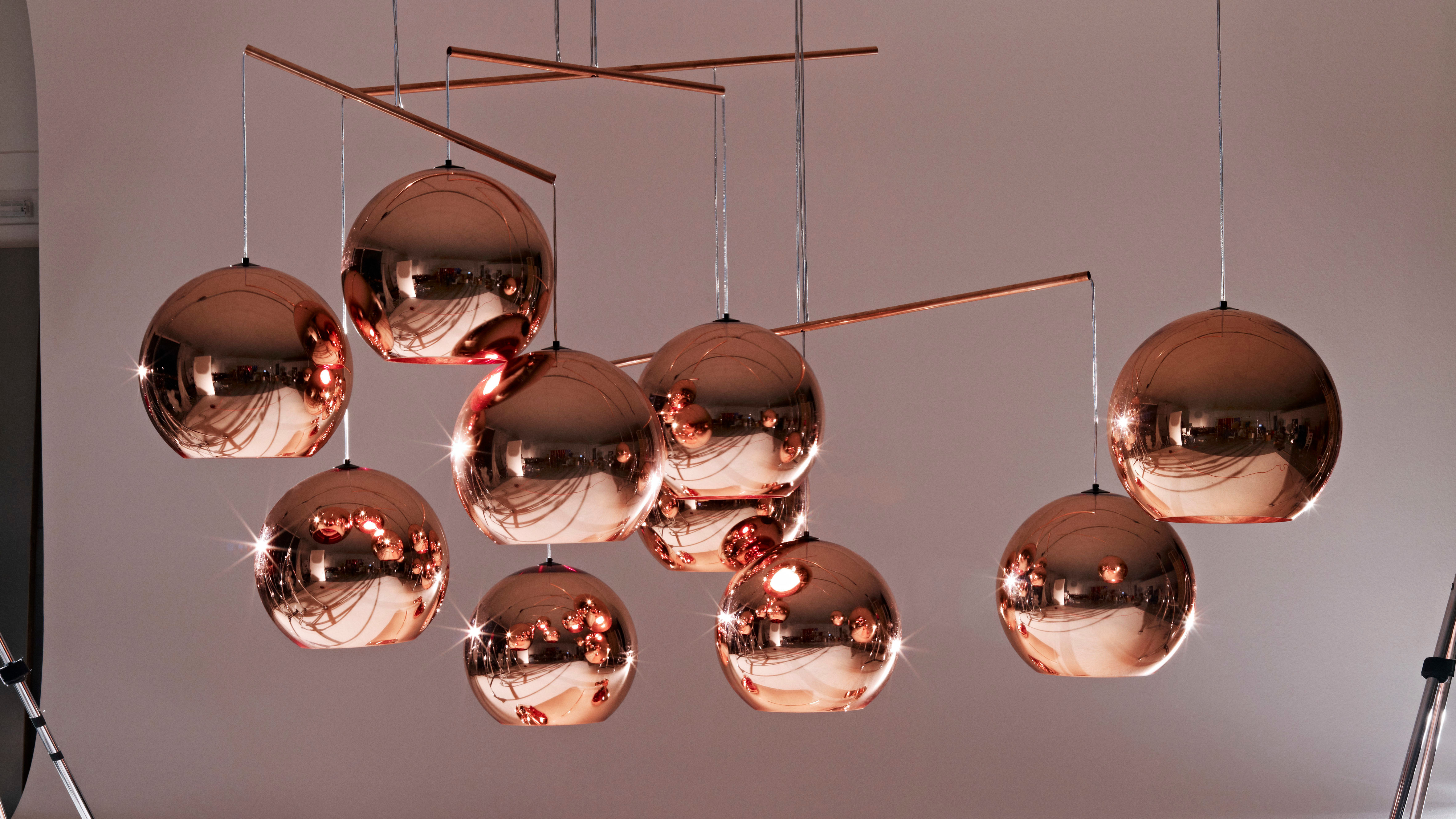 Copper Round Pendant by Tom Dixon | Steelcase