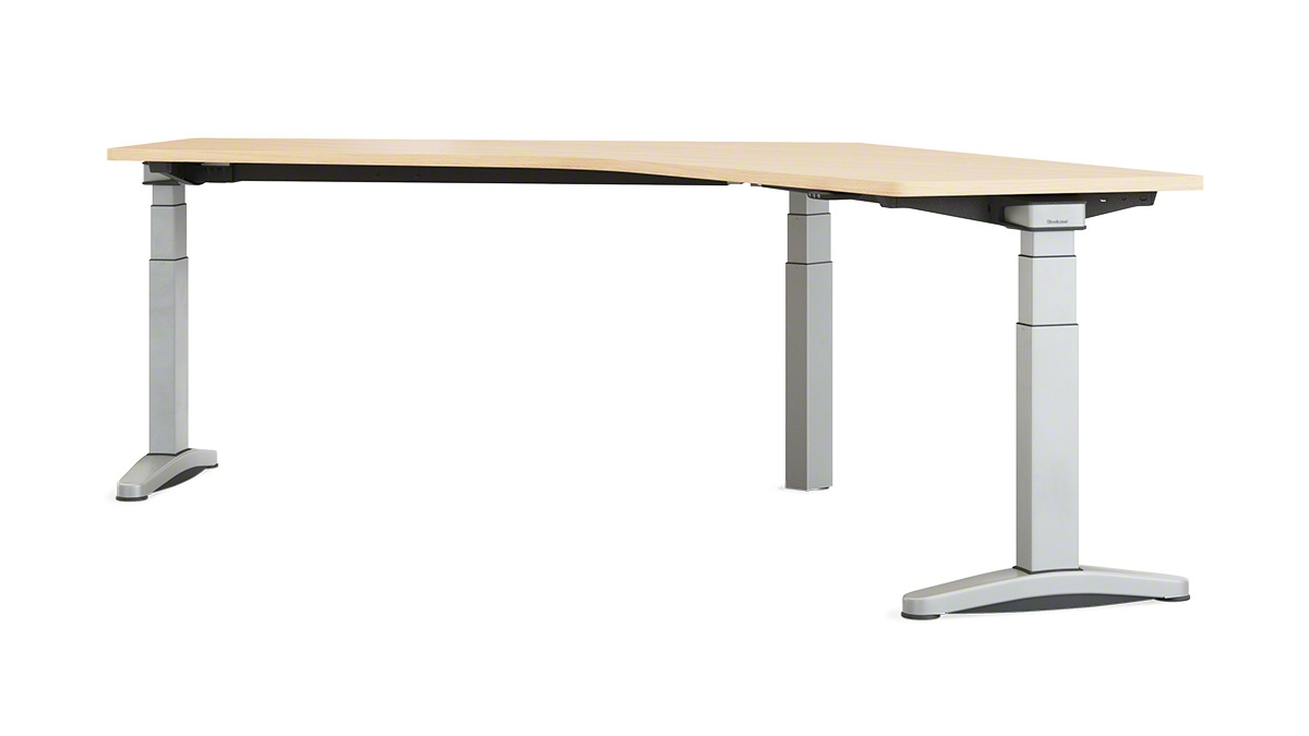 Ology Adjustable Height Computer Desk with Active Touch | Steelcase