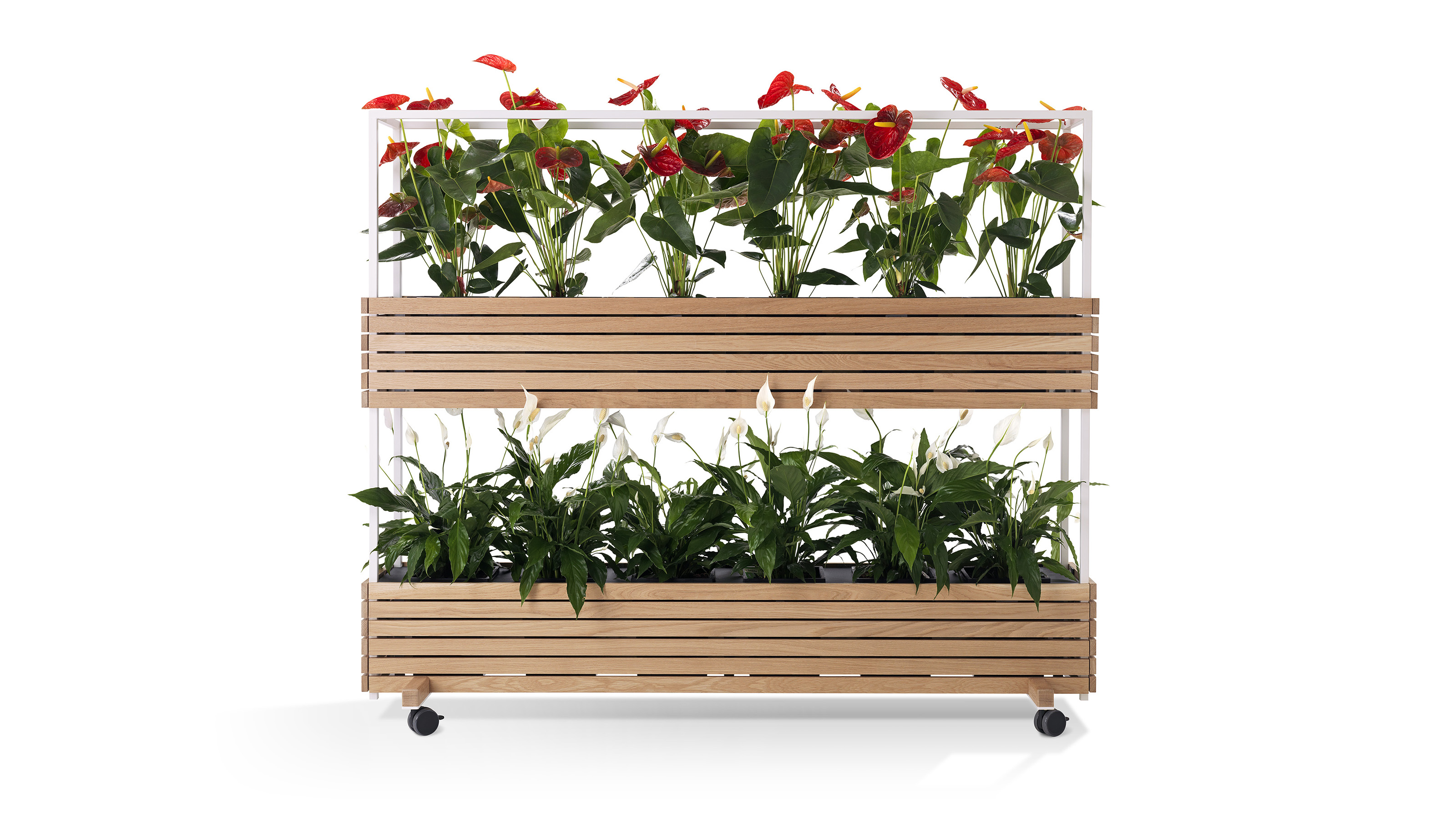 Woods Mobile Planter by Orangebox - Steelcase
