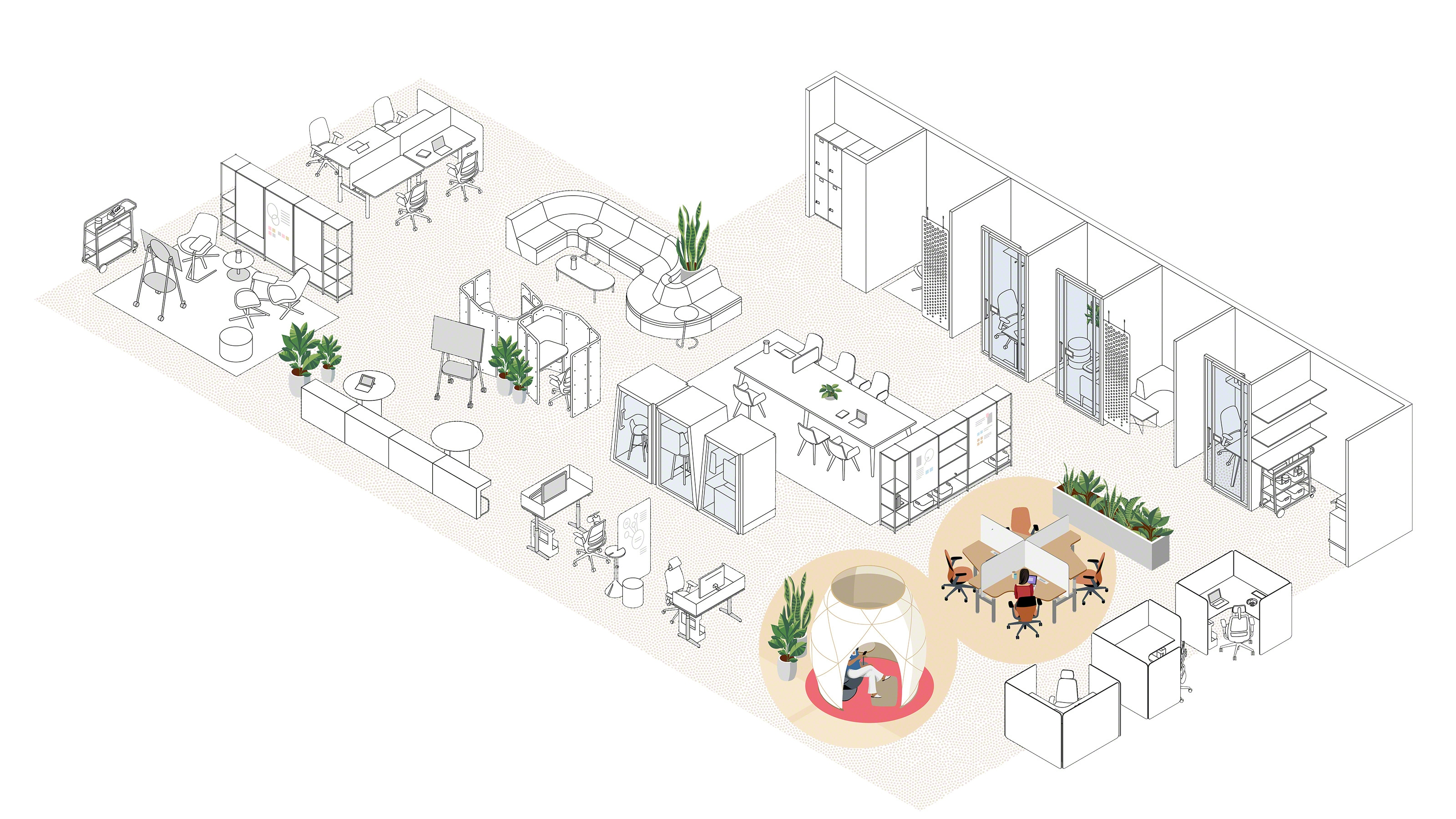 Design Ideas for Personal Spaces at Work Post-Pandemic | Steelcase