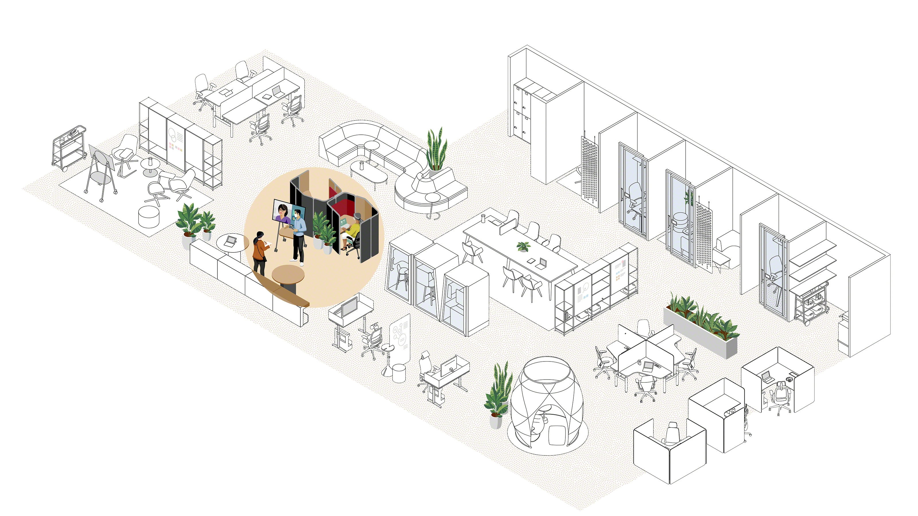 Design Ideas for Personal Spaces at Work Post-Pandemic | Steelcase